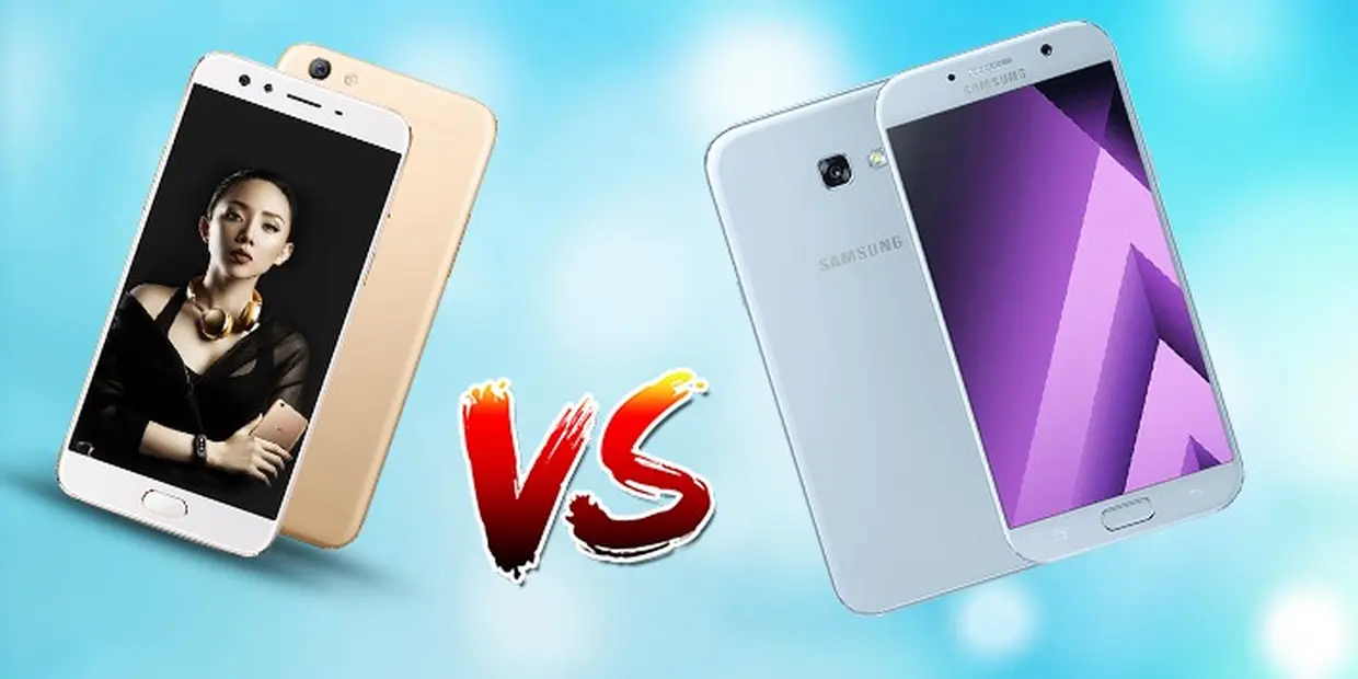 OPPO F3 Plus đối đầu Galaxy A7 2017