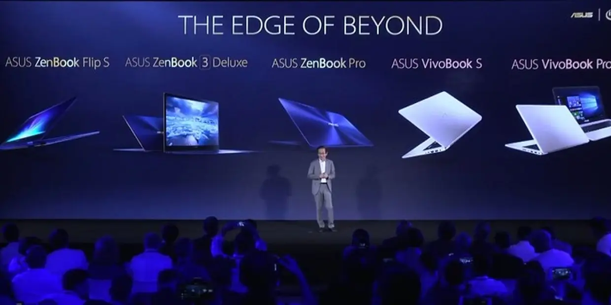Asus giới thiệu 5 mẫu laptop tại Computex 2017