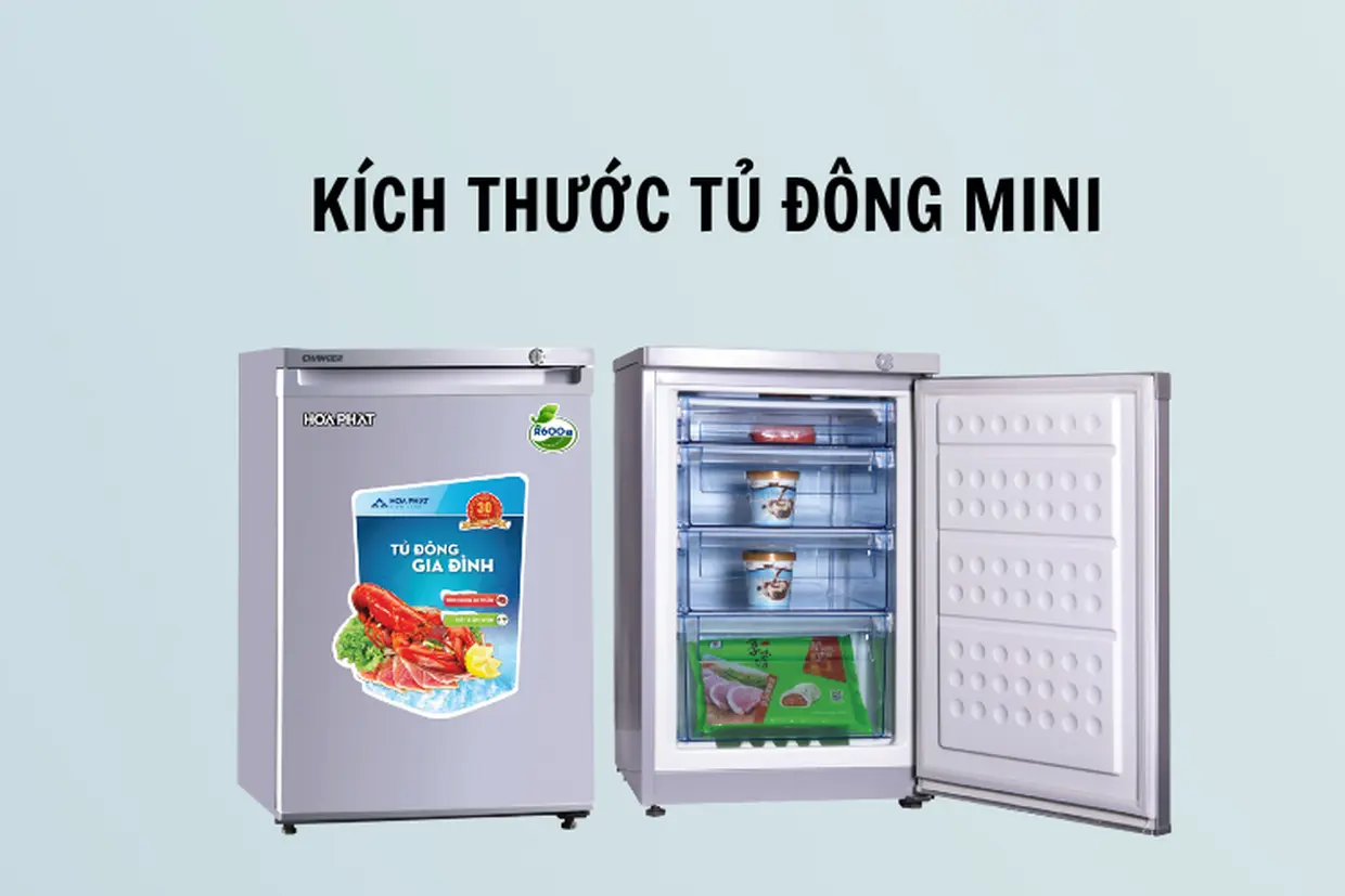 Kích thước tủ đông mini là bao nhiêu? Có nên mua không?