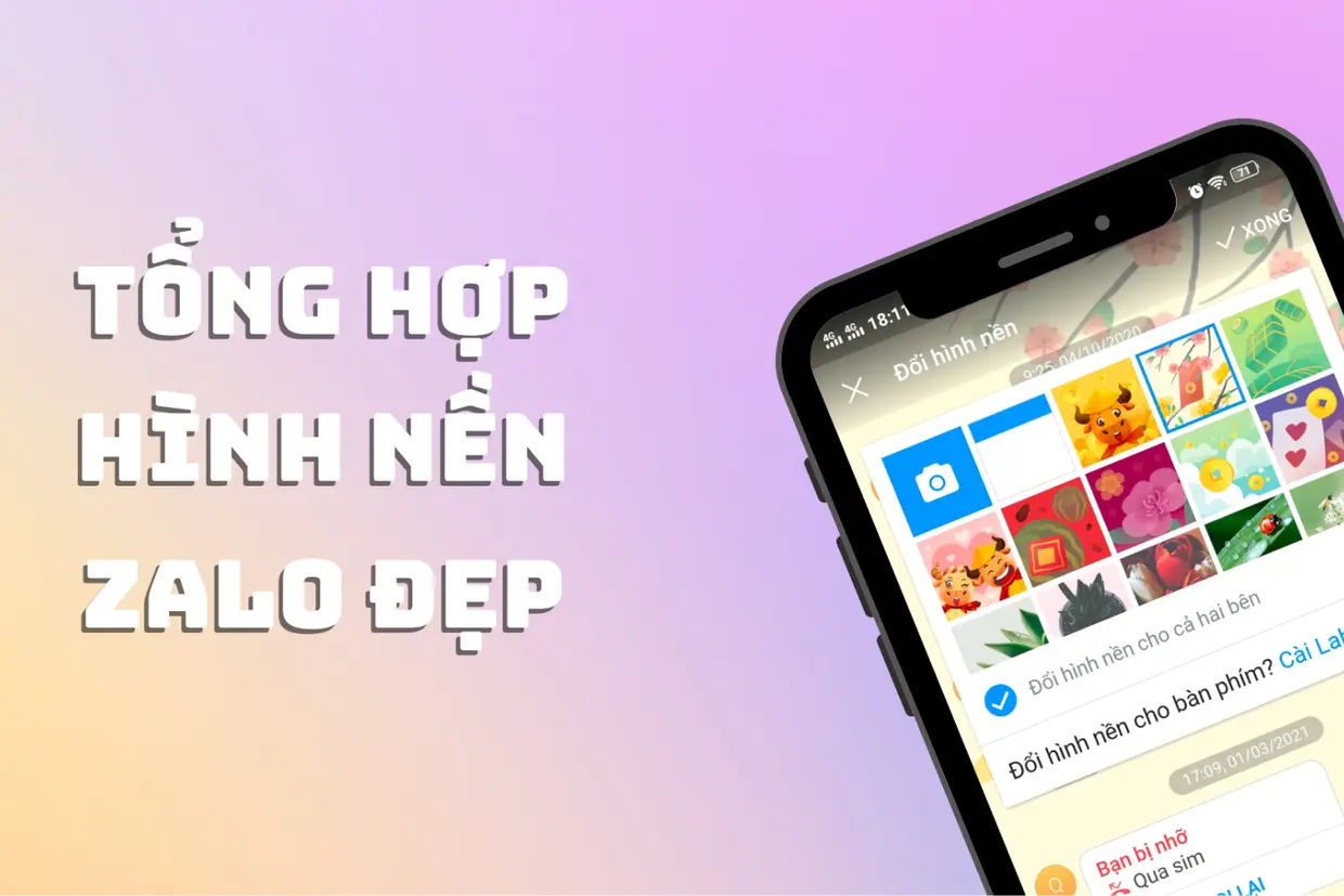 Bộ sưu tập 30+ hình nền Zalo đẹp và dễ thương