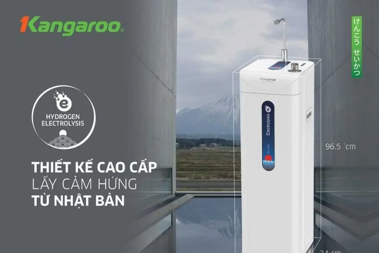 Đánh giá máy lọc nước RO Hydrogen 7 lõi Kangaroo KG10A8ES