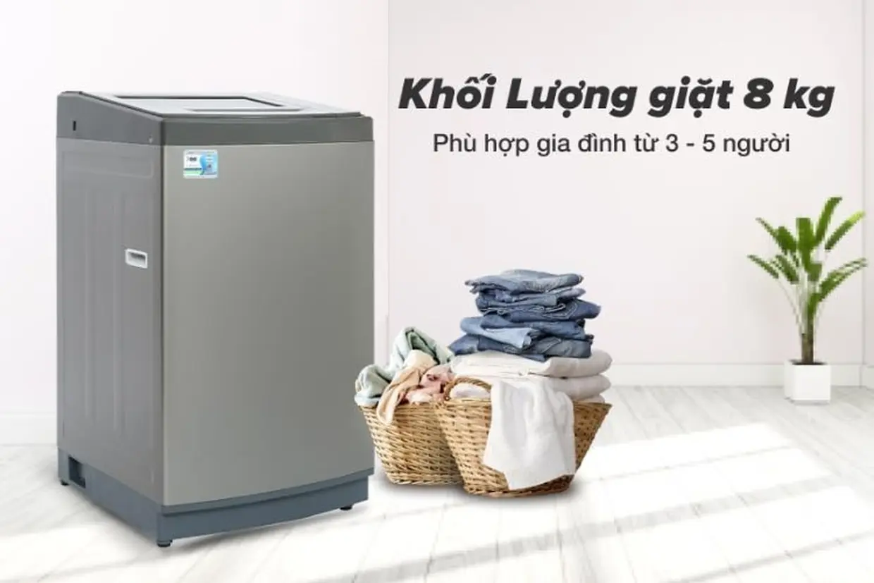 Cách sử dụng máy giặt AQUA AQW KS80GT hiệu quả, tiết kiệm