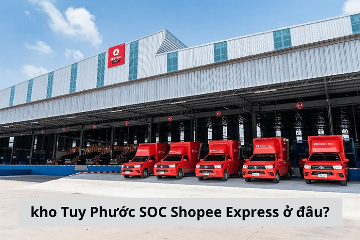 Kho Tuy Phước SOC Shopee Express ở đâu? Giải đáp một số thông tin