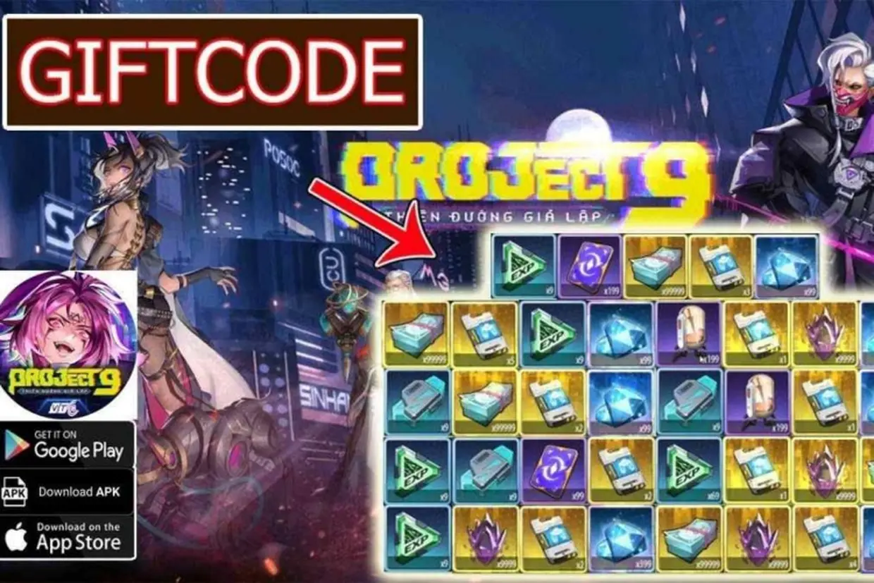 Tổng hợp code Project 9: Thiên Đường Giả Lập mới nhất 2026