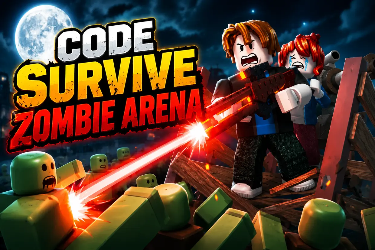 Code Survive Zombie Arena mới 2026 và cách nhập nhận Credits miễn phí