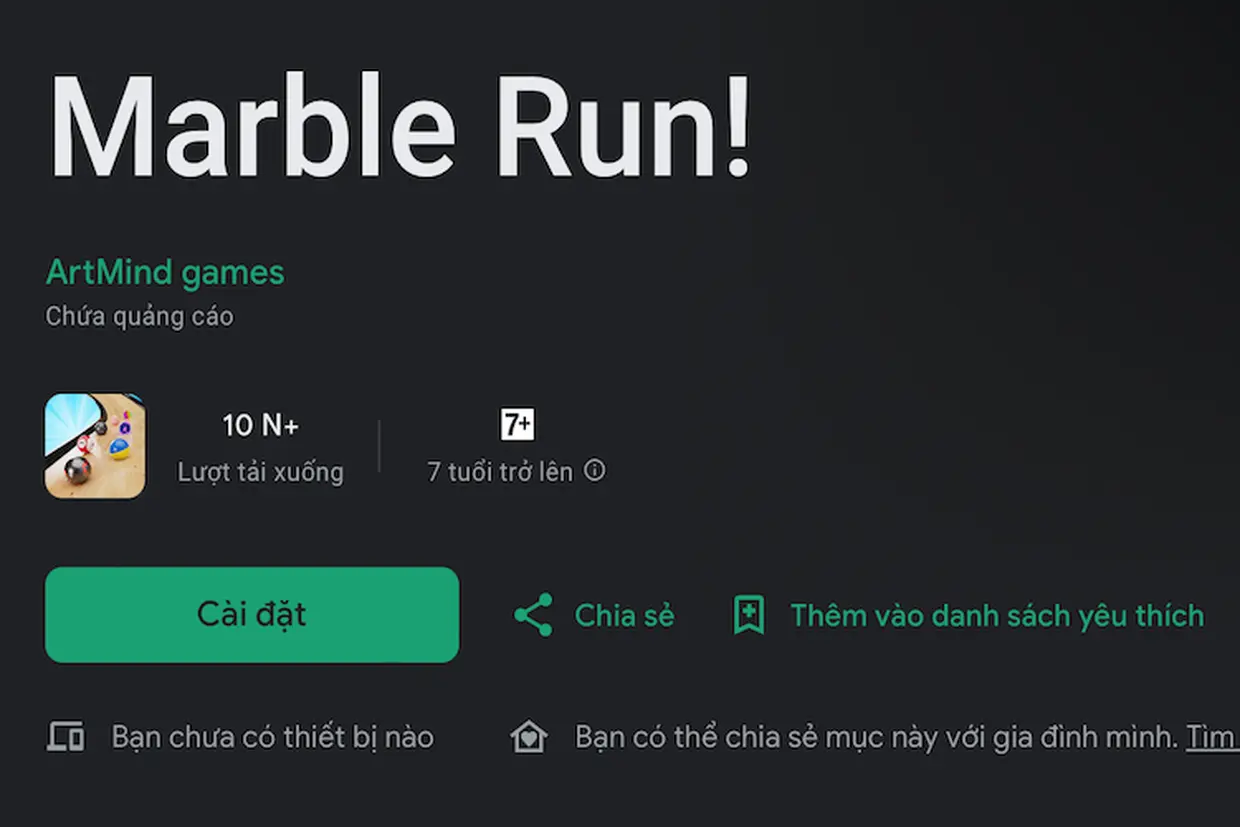 Marble Run có gì hay? Review nhanh và hướng dẫn tải game
