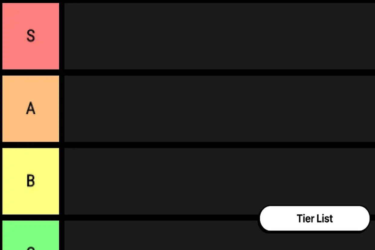 Tải ngay Tier List Maker - Ứng dụng tạo bảng xếp hạng sáng tạo