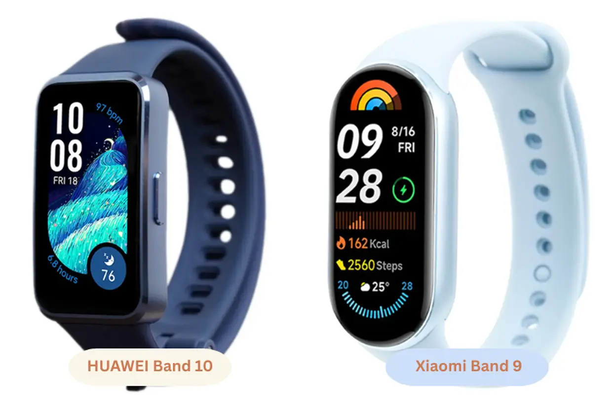 So sánh HUAWEI Band 10 và Xiaomi Mi Band 9: Nên chọn mẫu nào?