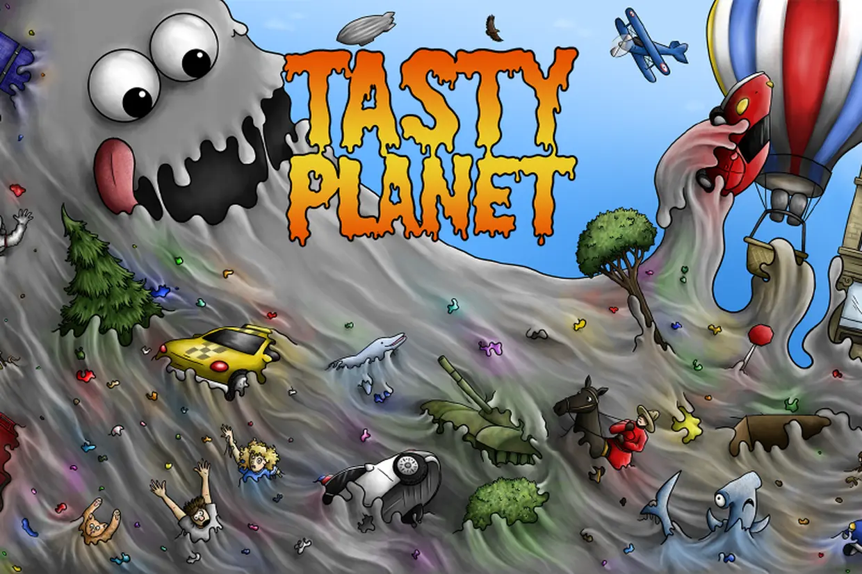 Tasty Planet: Hành trình nuốt chửng từ hạt bụi nhỏ bé đến vũ trụ