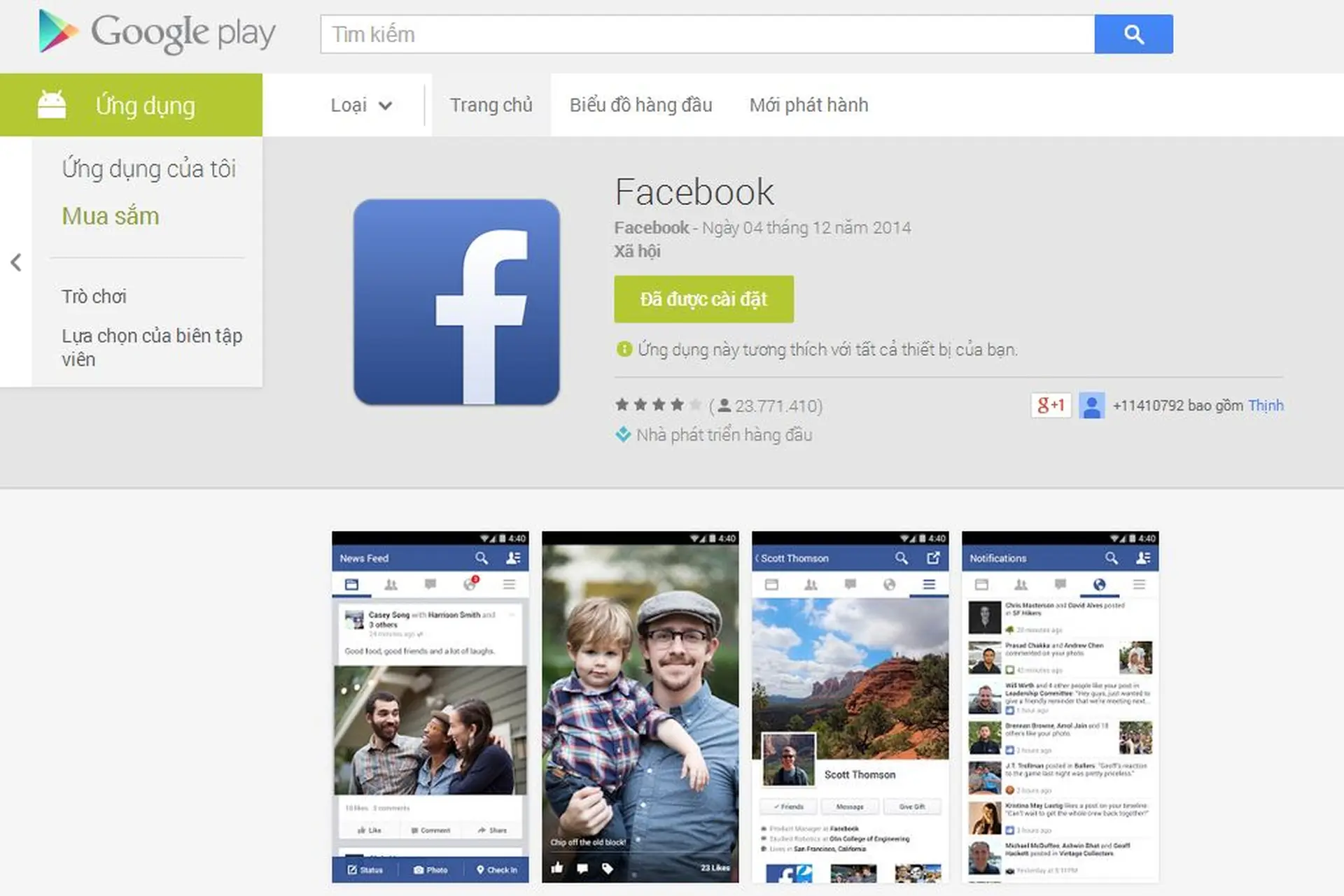 Facebook cập nhật giao diện Material Design mới trên Android
