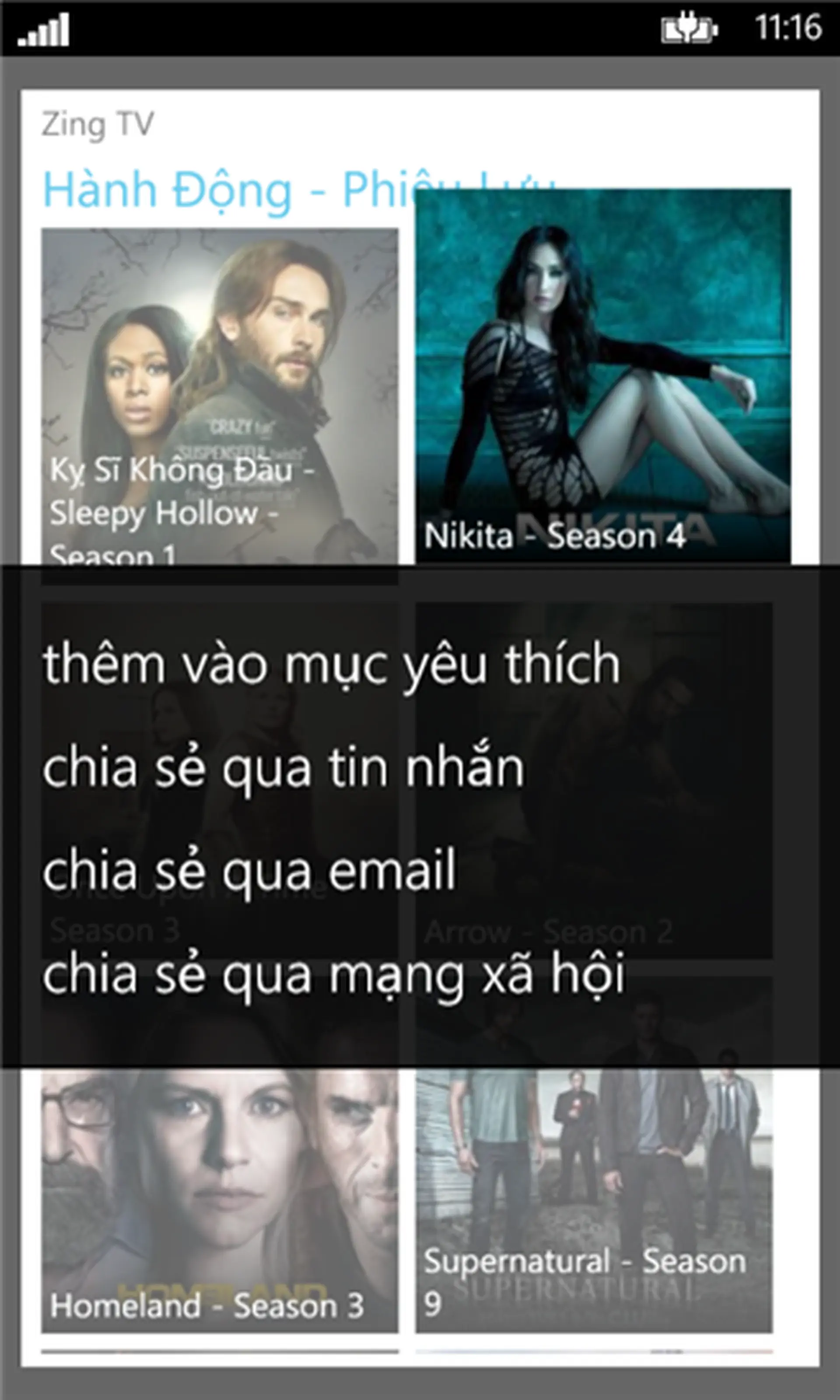 Zing TV: Ứng dụng giải trí tuyệt vời