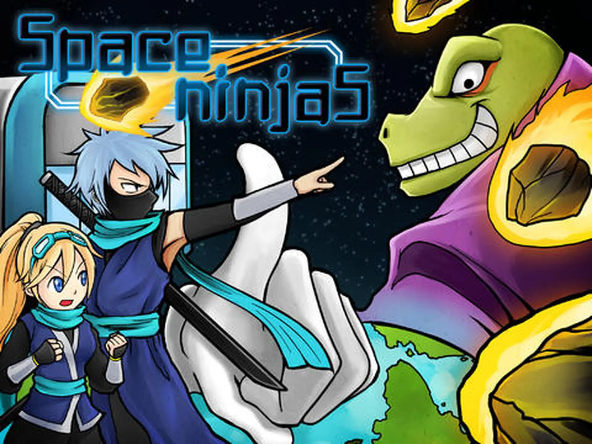 Space Ninjas: Bảo vệ trái đất