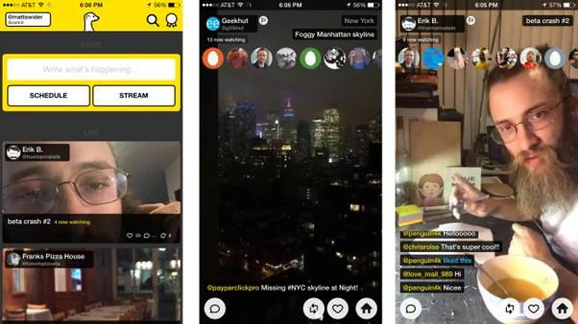 So sánh hai ứng dụng Live Streaming Periscope và Meerkat – Ai tốt hơn ai?