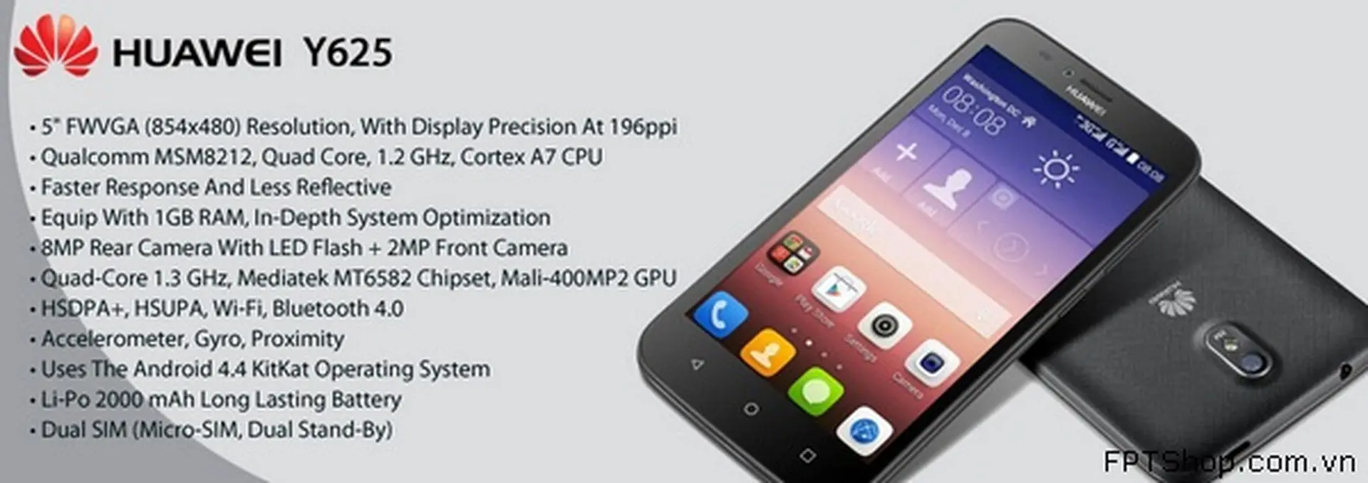 Những lý do khiến Huawei Y625 là smartphone danh cho học tập