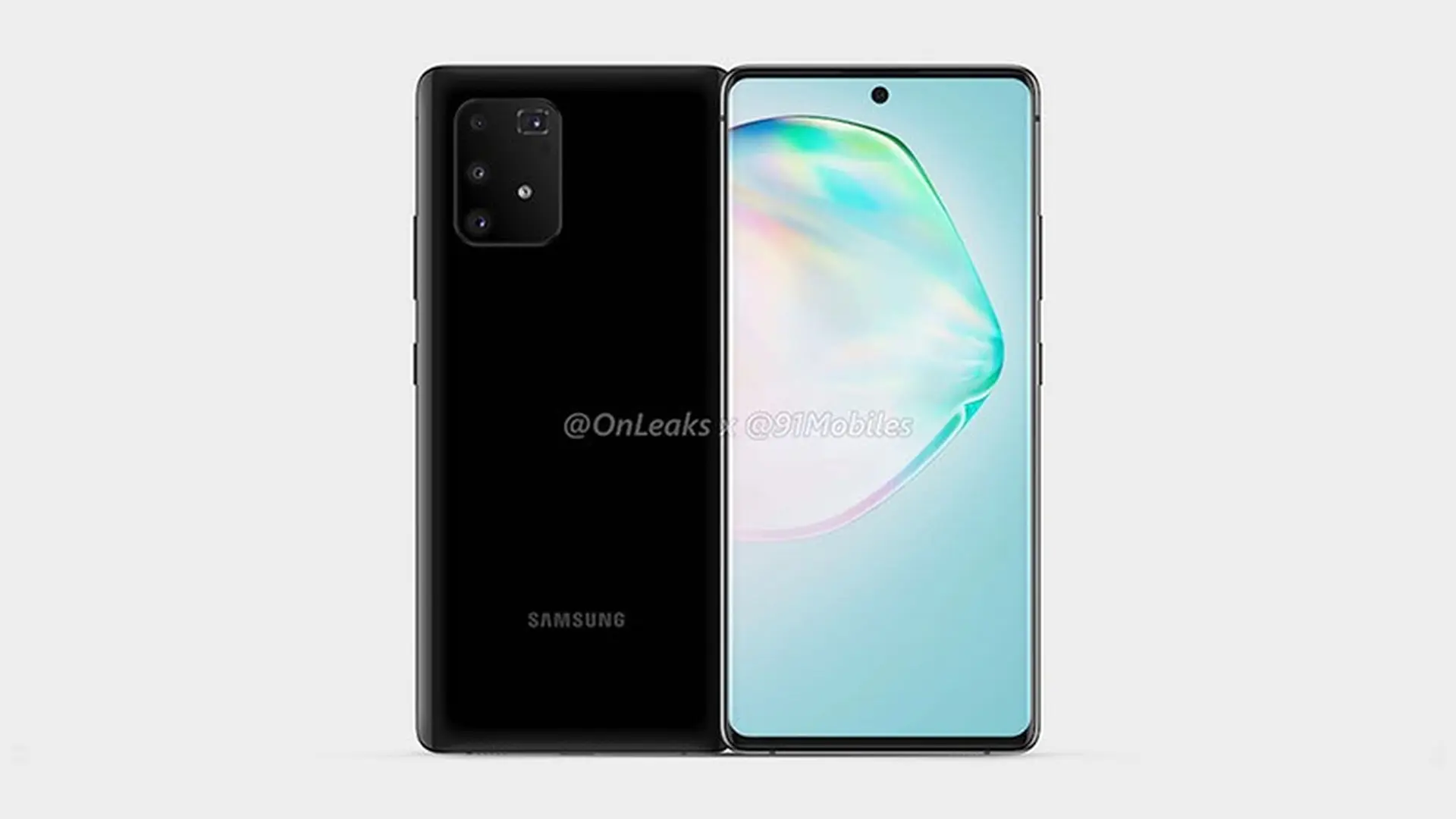 Galaxy A91 lộ diện rõ nét trong ảnh render và video 360 độ