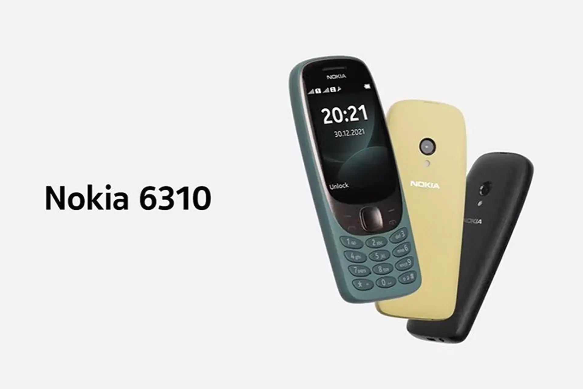Nokia 6310 phiên bản 2021 ra mắt với giá 1.63 triệu đồng