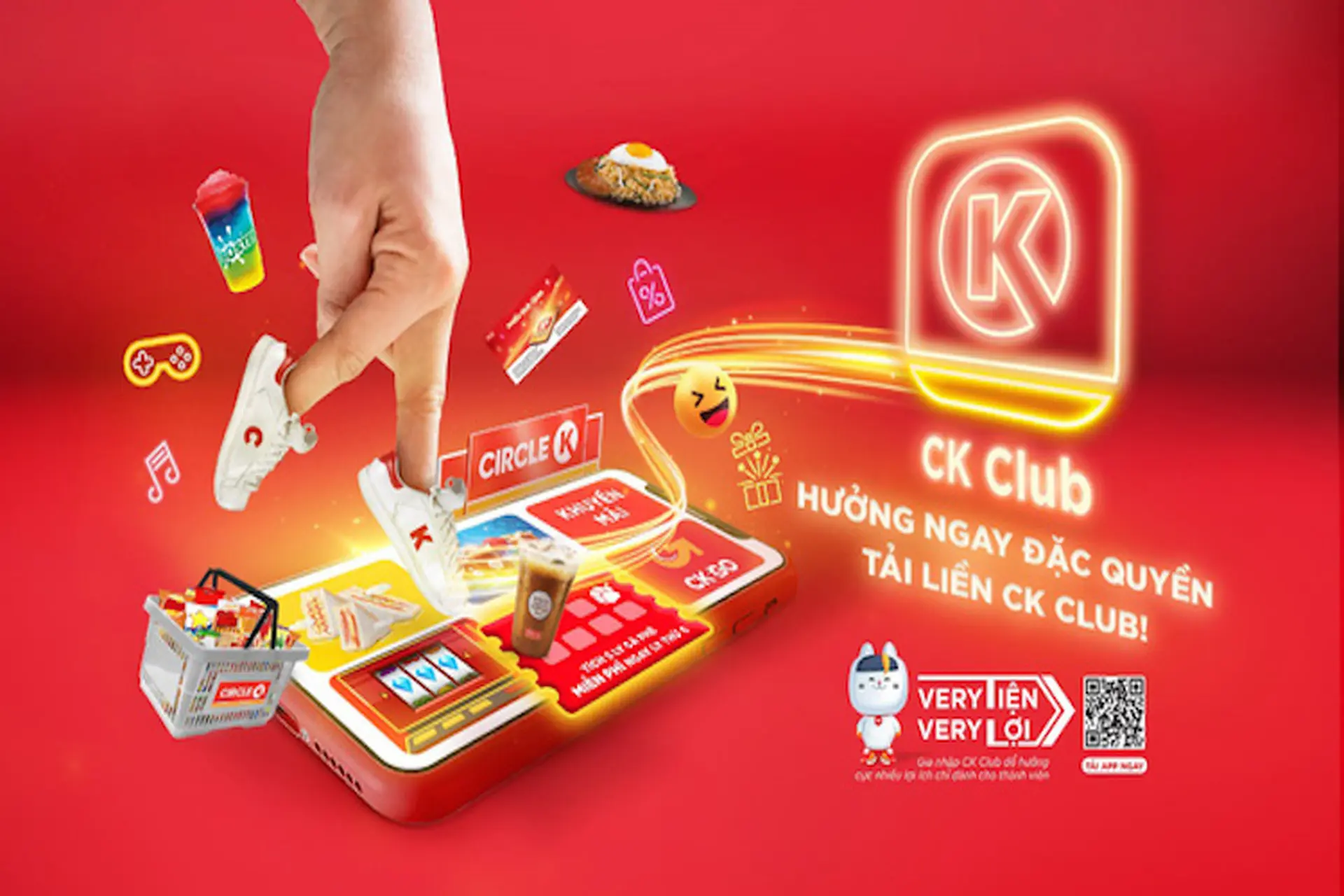 Cách sử dụng app CK Club của Circle K