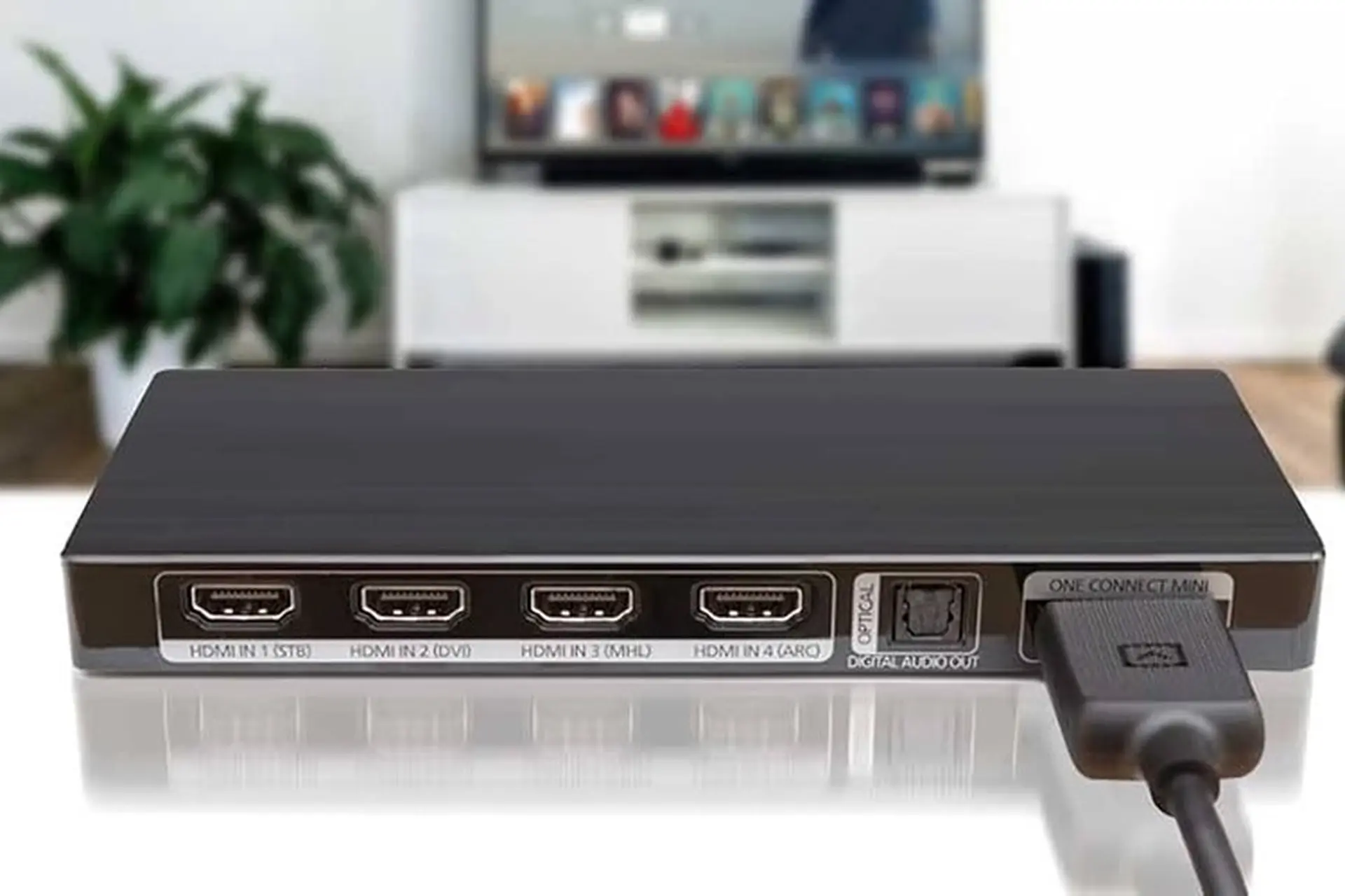 One connect là gì? Ưu điểm của One Connect Box trên tivi Samsung