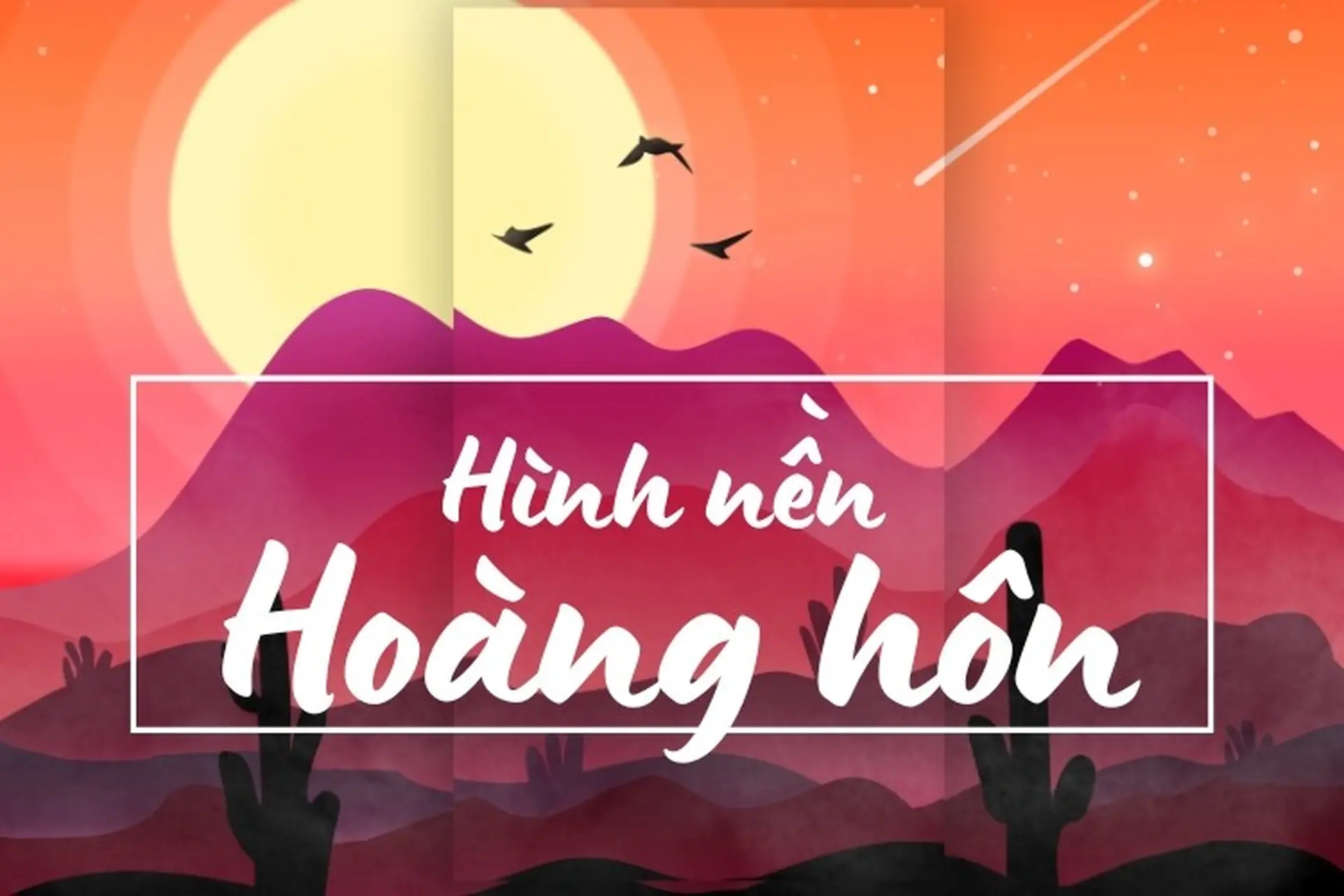 50+ hình nền hoàng hôn lãng mạn nhất cho điện thoại, máy tính