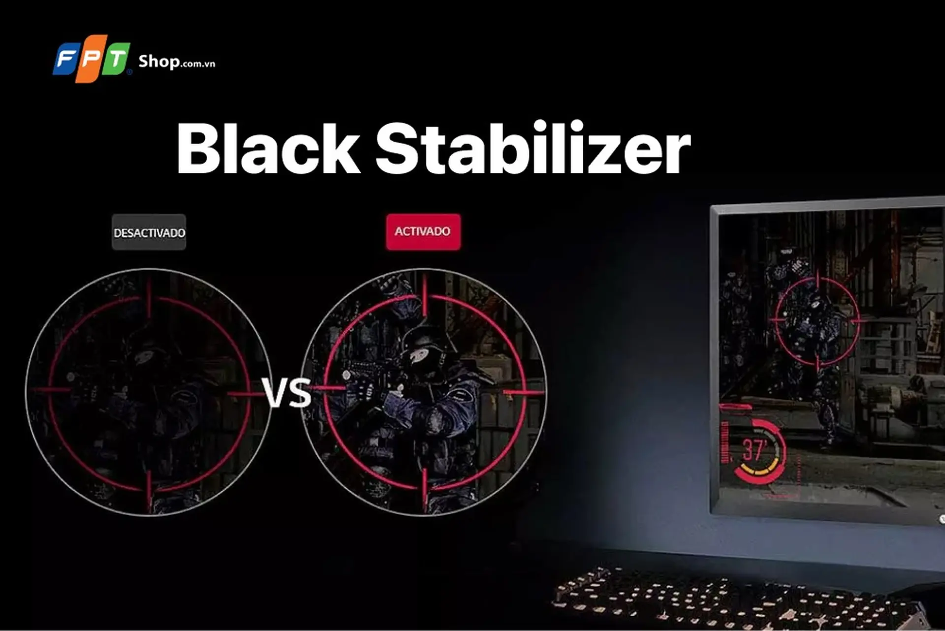 Black Stabilizer là gì? 4 mẫu màn hình LG có công nghệ này