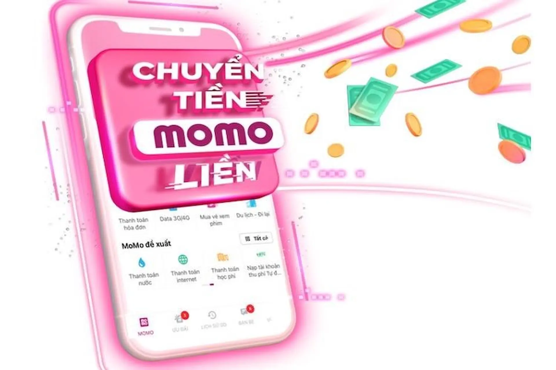 Cách chuyển tiền vào ví MoMo cho người khác cực đơn giản