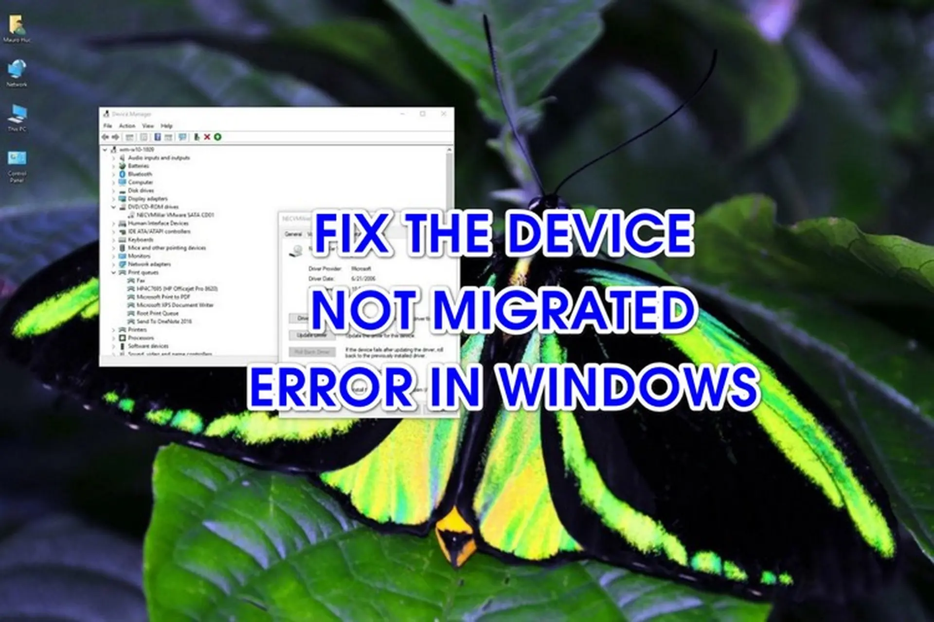Mách bạn cách khắc phục lỗi Device Not Migrated trên Windows