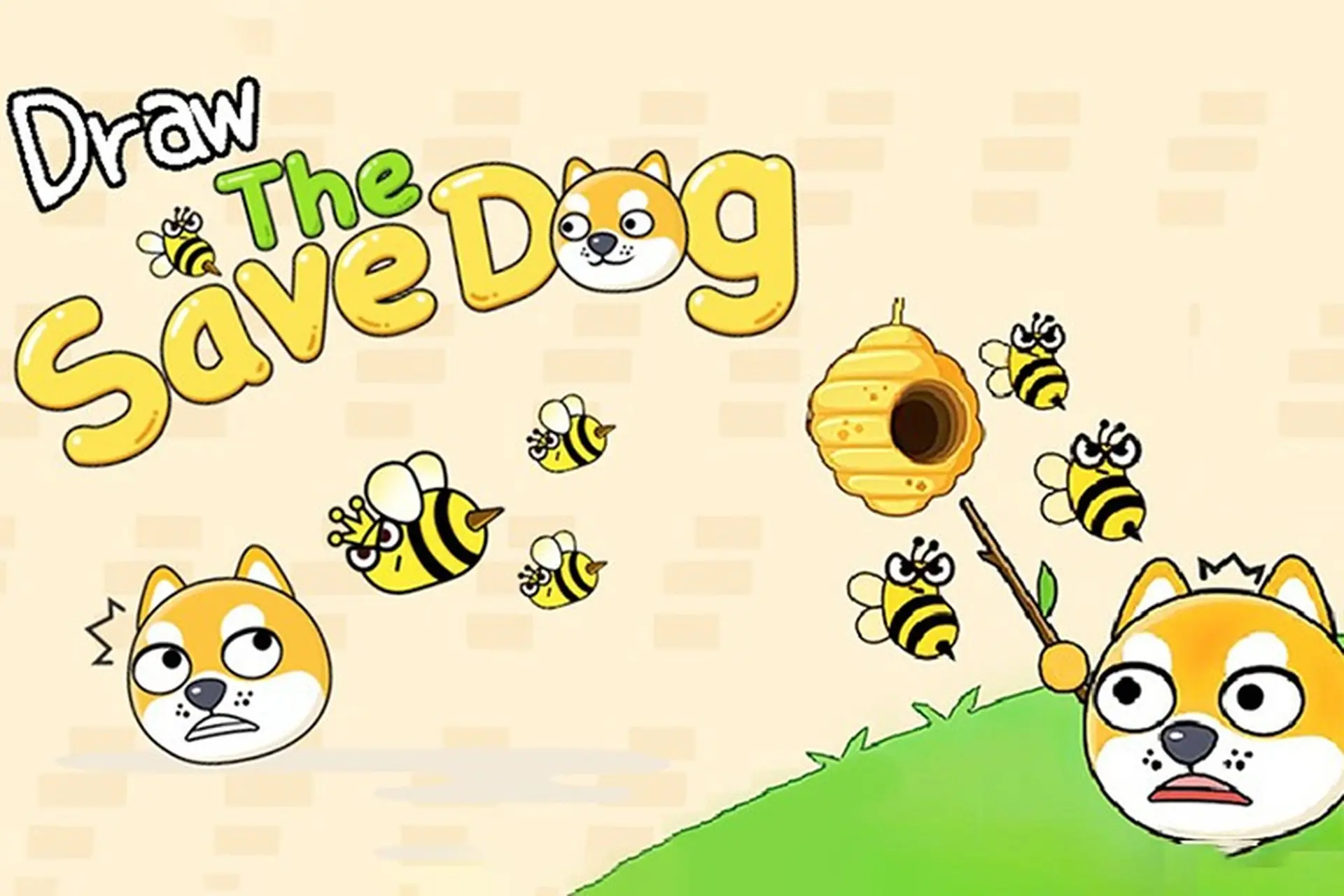 Cách tải Save The Dog: Giải cứu chú cún khỏi bầy ong cực hack não