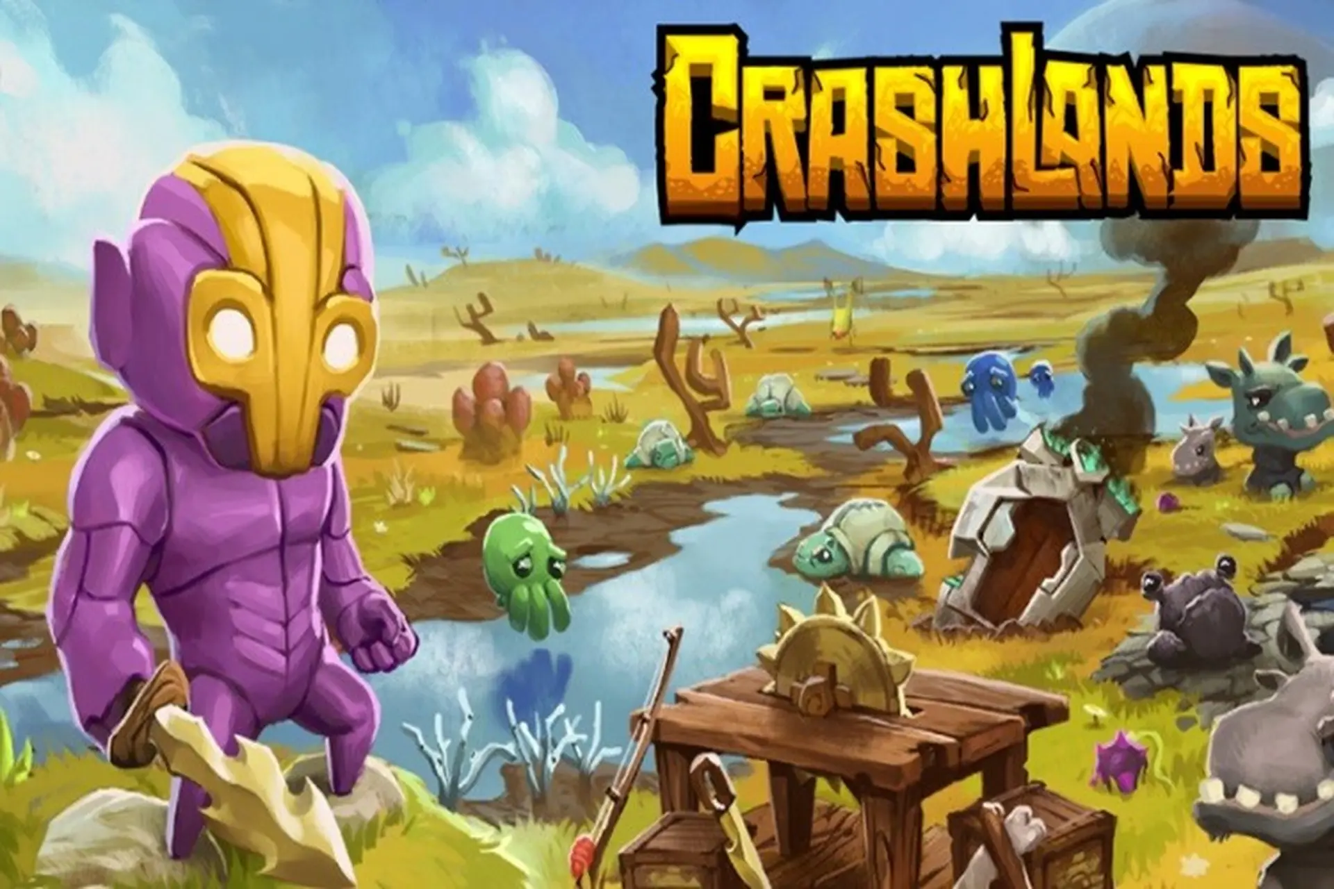 Crashlands: Game nhập vai sinh tồn ở thế giới đầy cạm bẫy