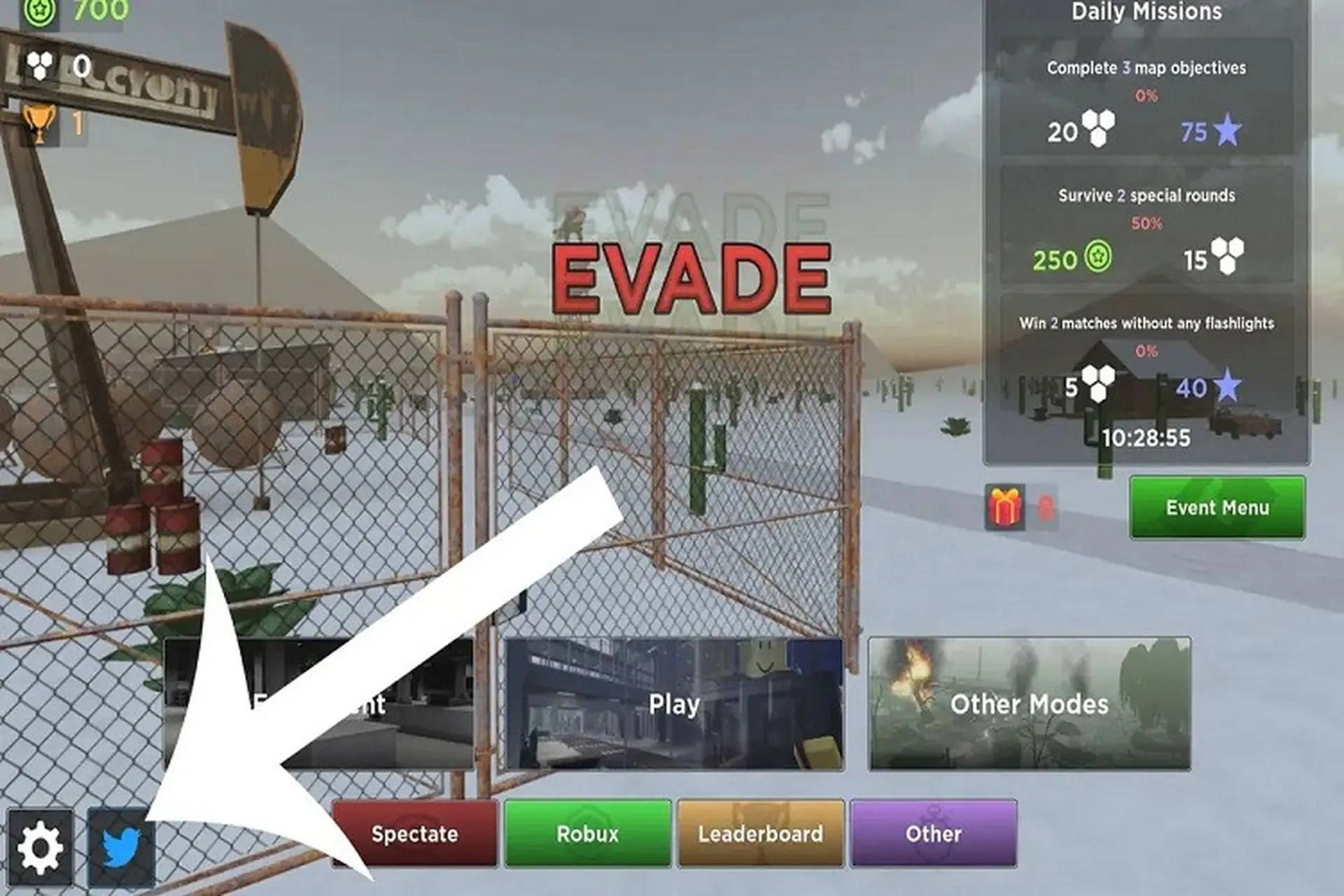 Mã code Evade Roblox mới nhất tháng 05/2026, hướng dẫn nhập code