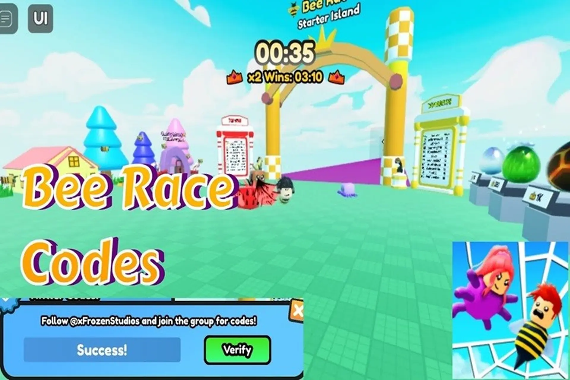 Bee Race codes mới nhất 2026 bạn không thể bỏ lỡ