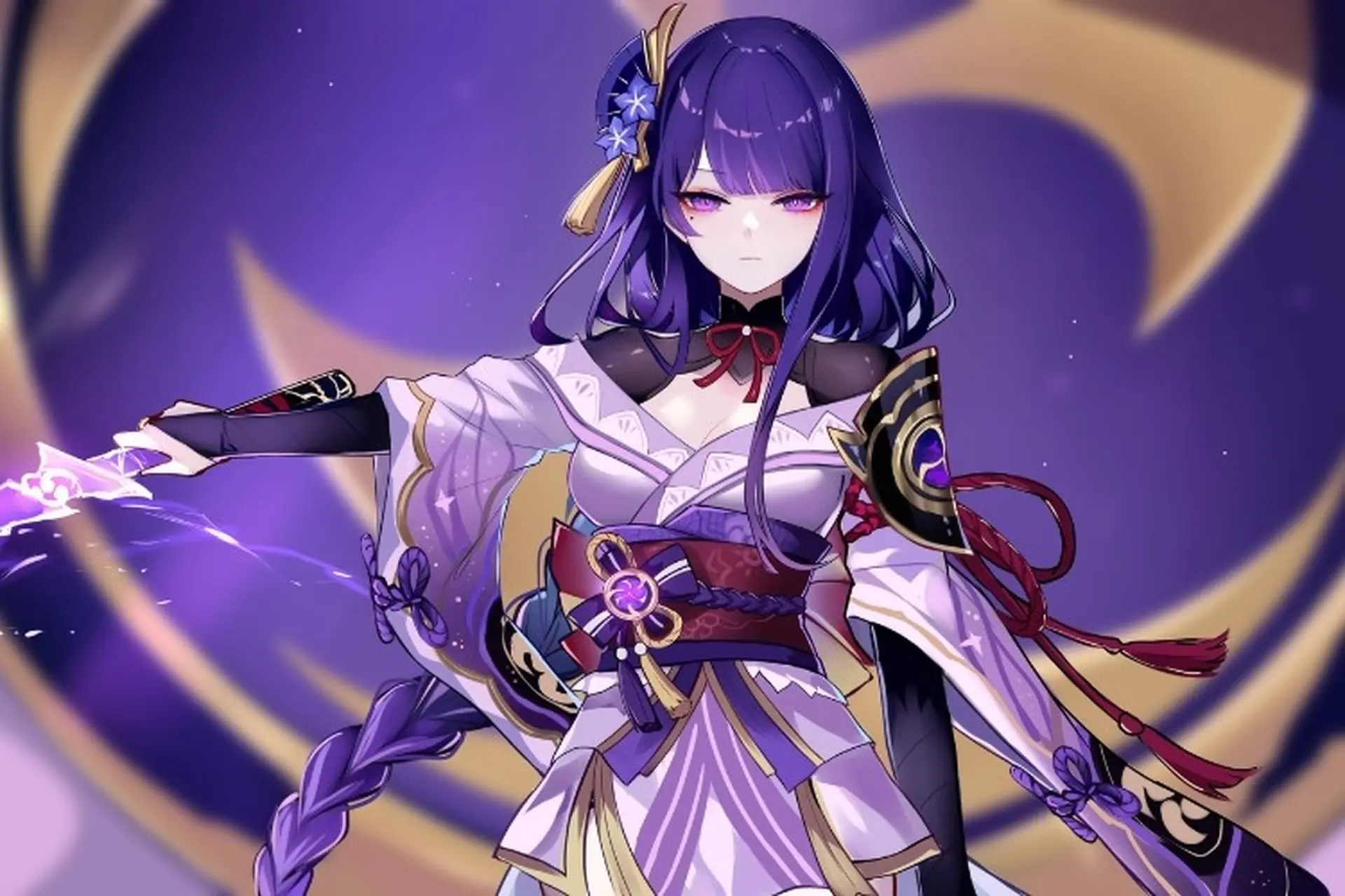 Tổng hợp bộ ảnh Raiden Shogun chất lượng sắc nét đẹp nhất