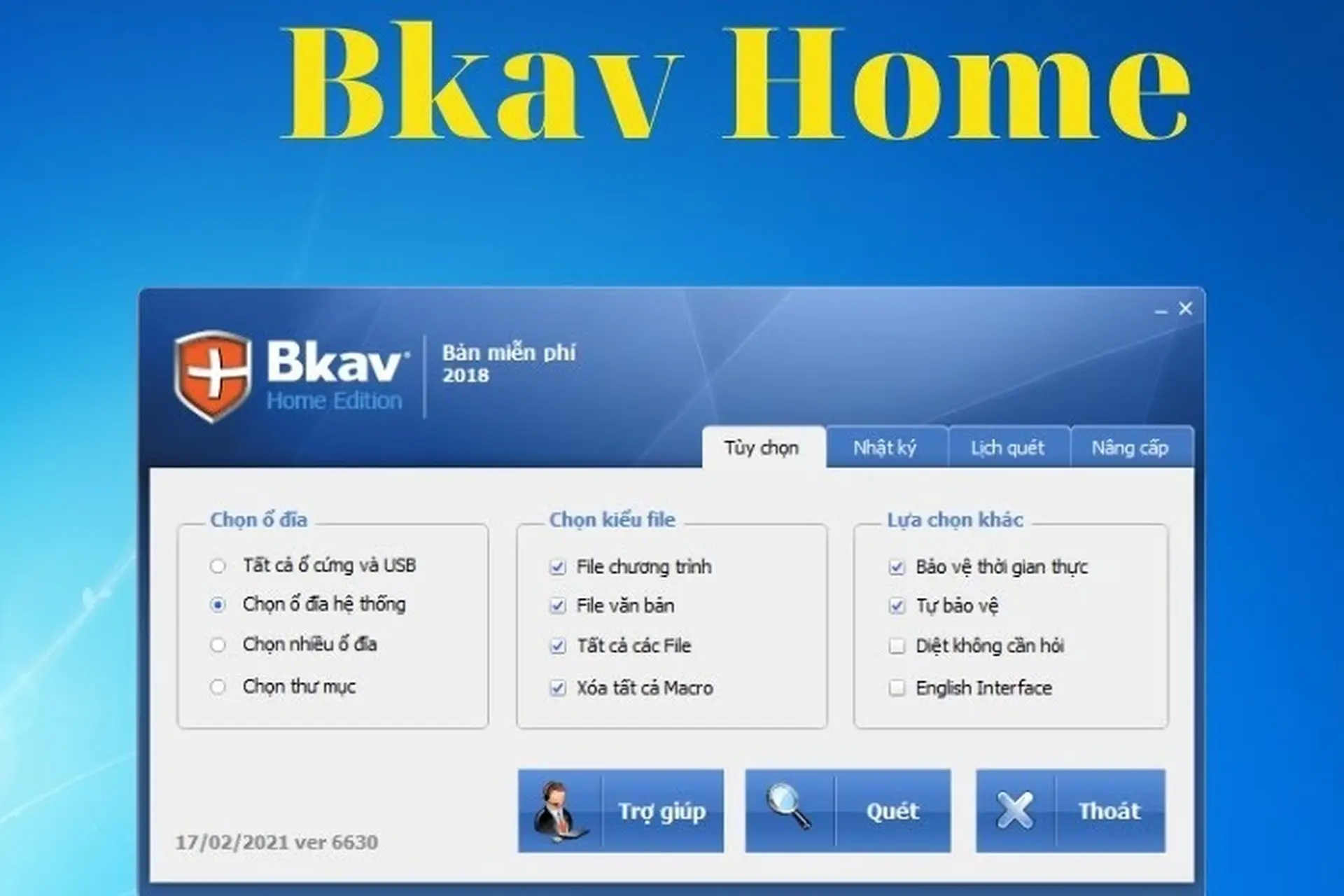 Hướng dẫn cách tải phần mềm Bkav Home, cách sử dụng phần mềm