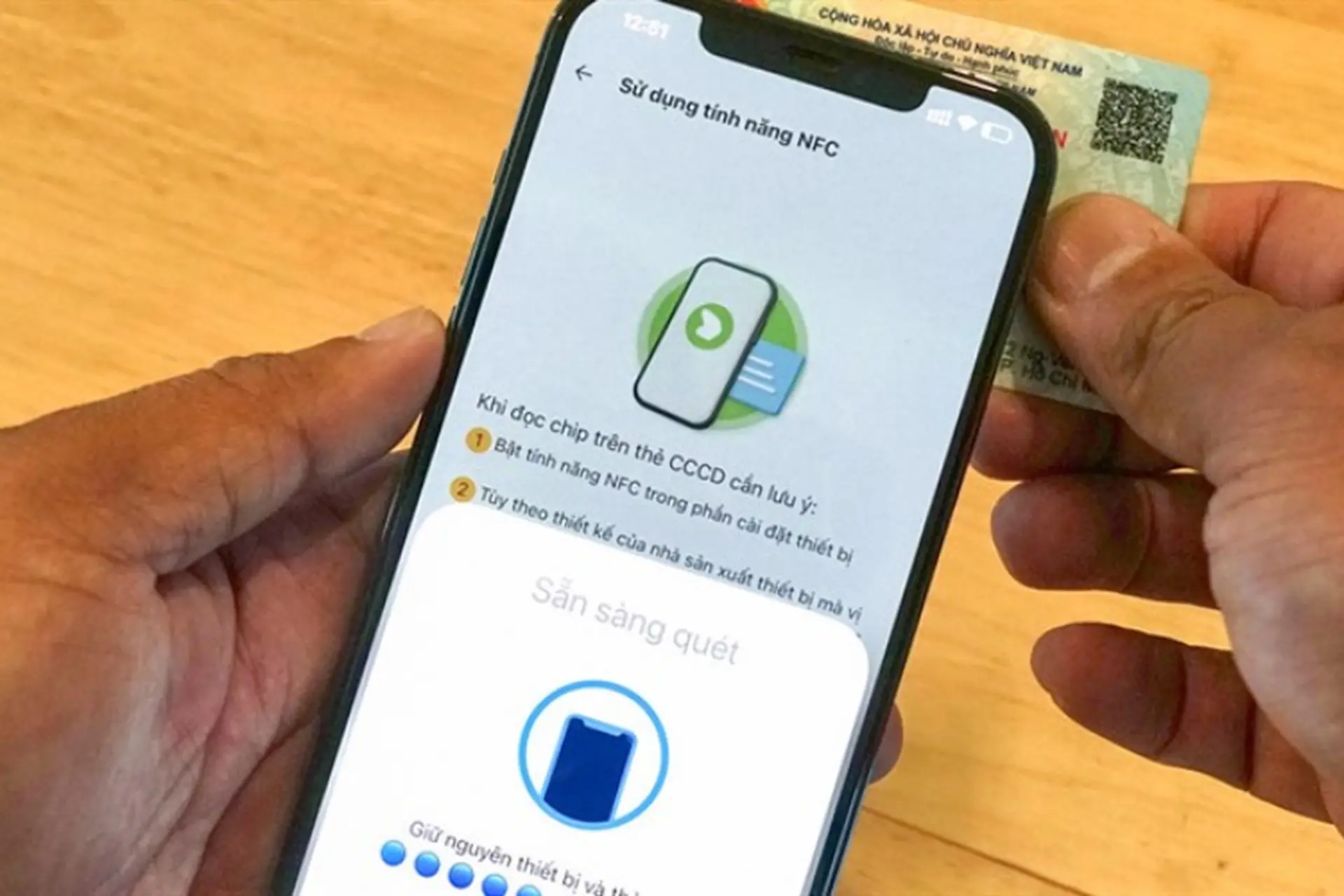 Hướng dẫn quét NFC CCCD trên iPhone cực đơn giản