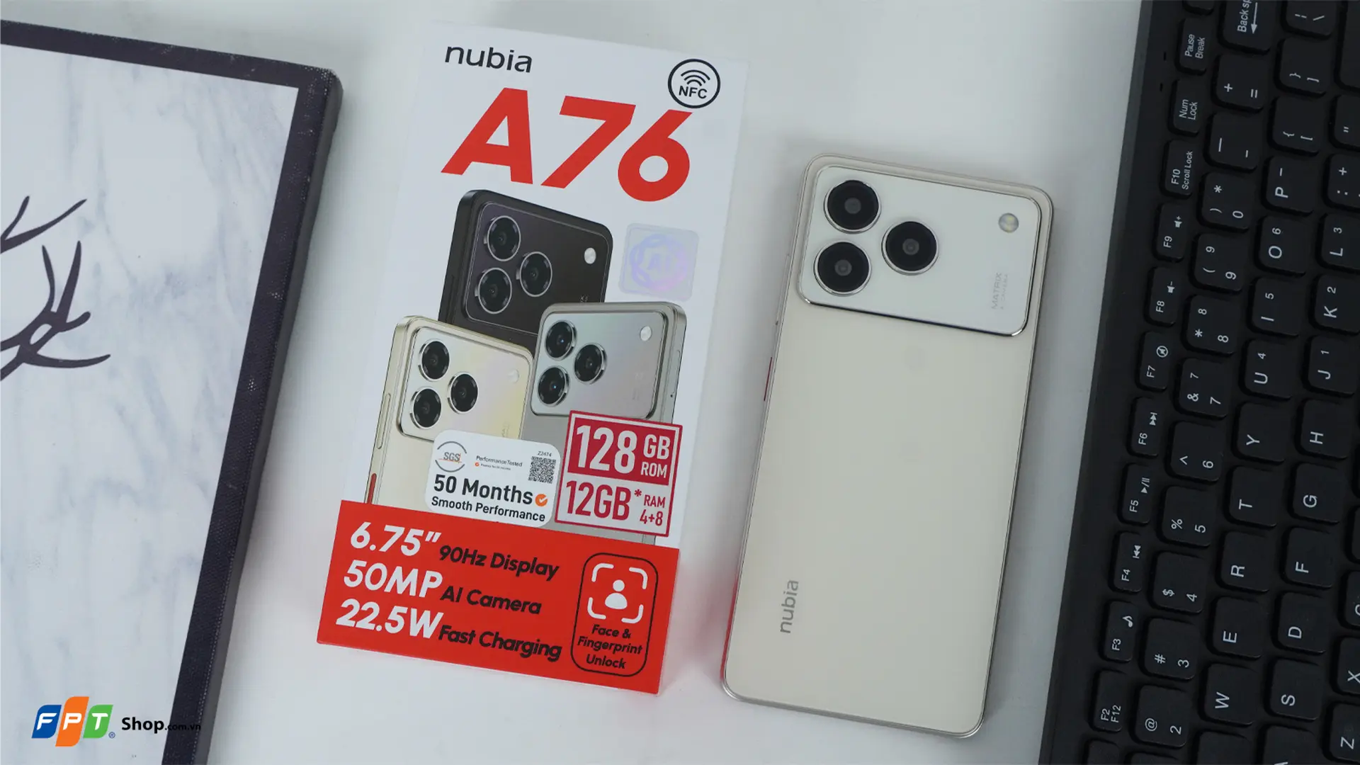 Nubia A76 4GB 128GB (NFC) - Độc quyền, giá tốt