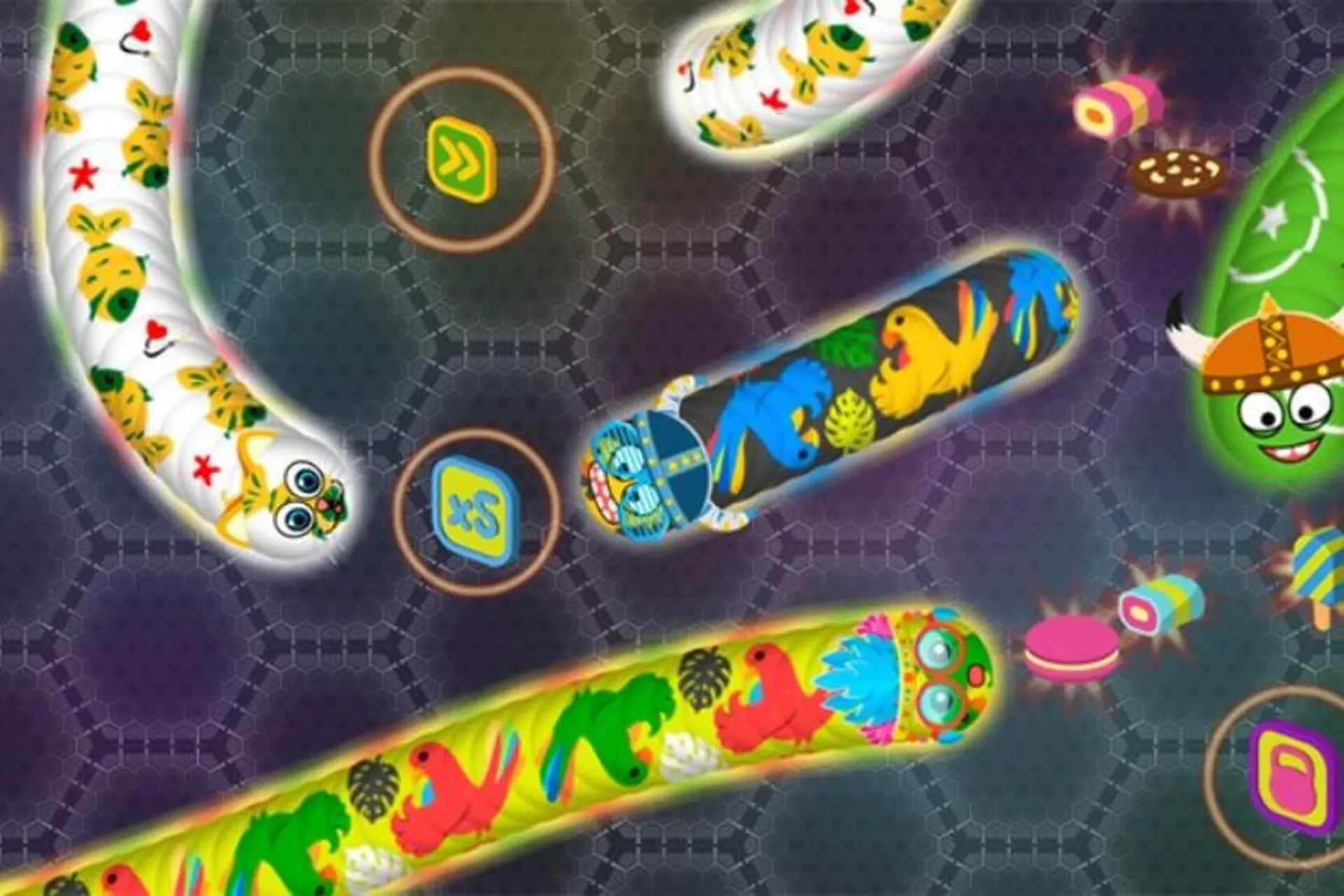 04 bí kíp nên biết khi chơi Wormate.io để trở thành con sâu khổng lồ