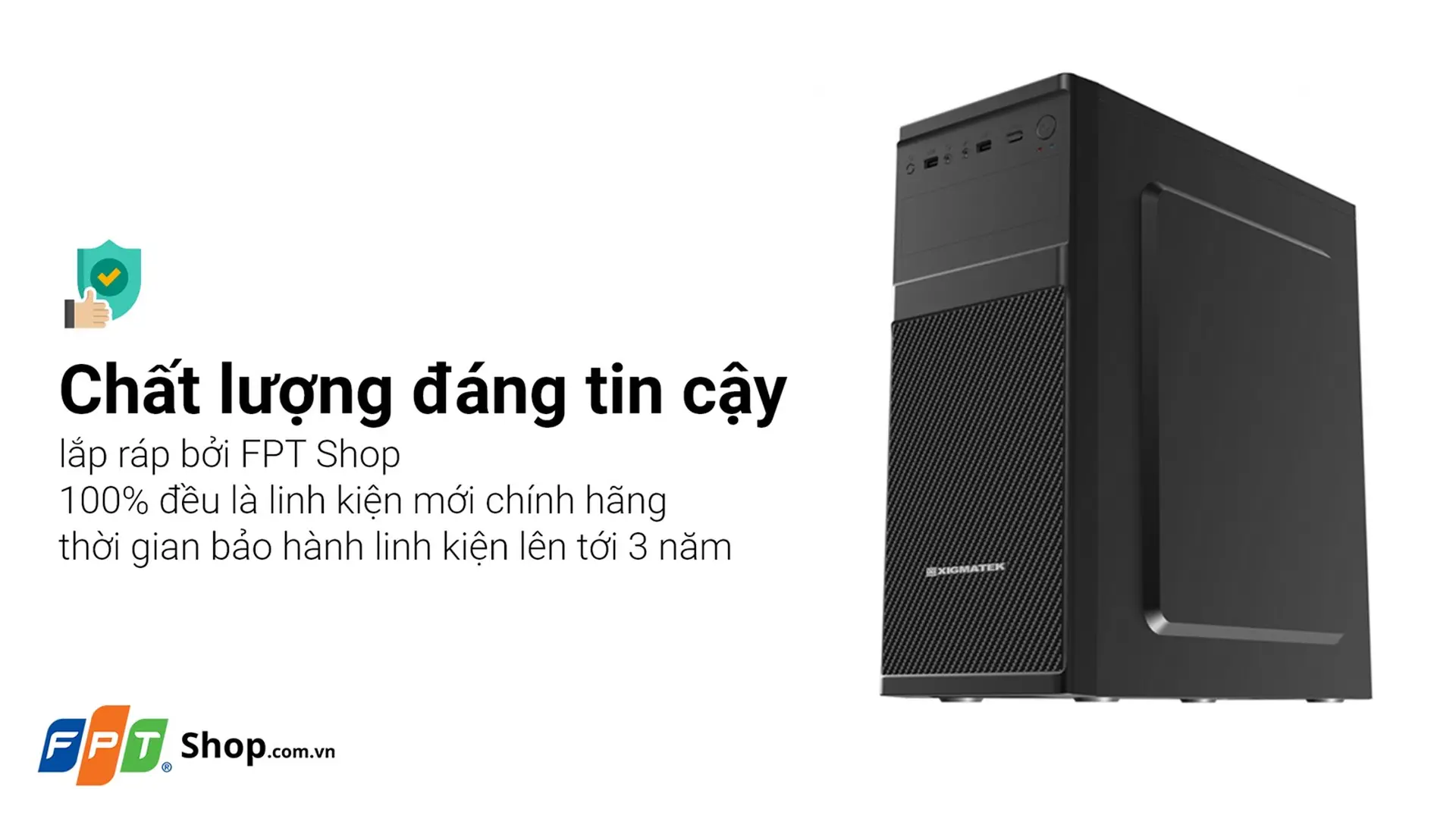 PC FPT E-POWER 010 Althlon 3000G 3.5 GHz/4 GB/128 GB/250 W chính hãng ...