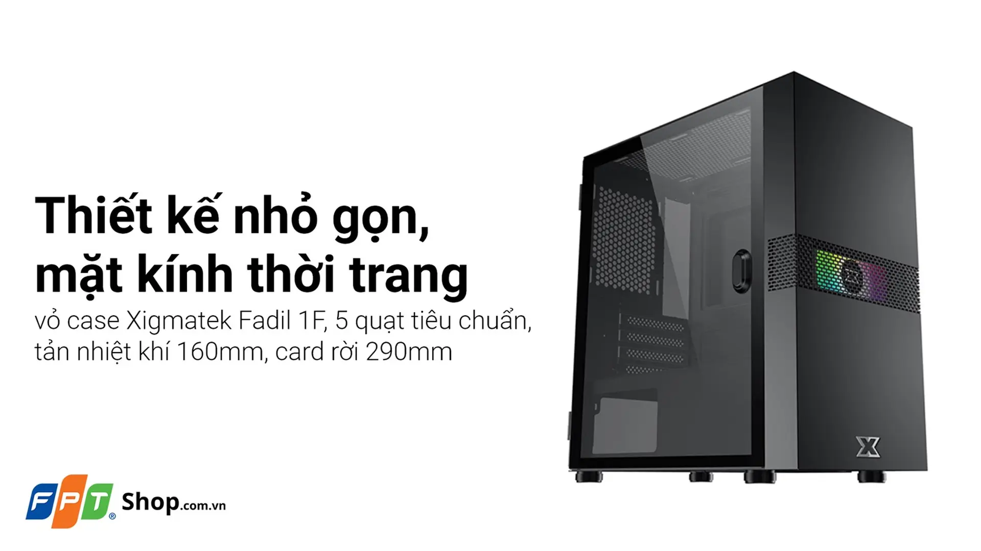 PC FPT E-POWER 012 Pentium Gold G6405 4.1 GHz/8 GB/240 GB/250 W chính ...