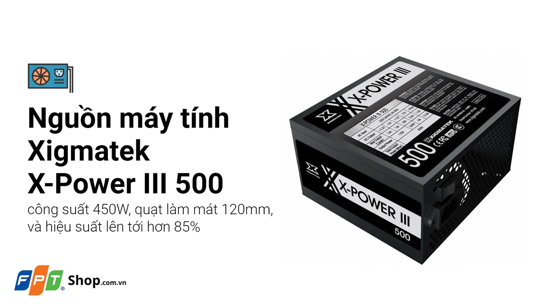 PC FPT E-POWER 007 Intel Core i5-10400 (2.9 GHz-4.3 GHz) /8 GB/240 GB ...