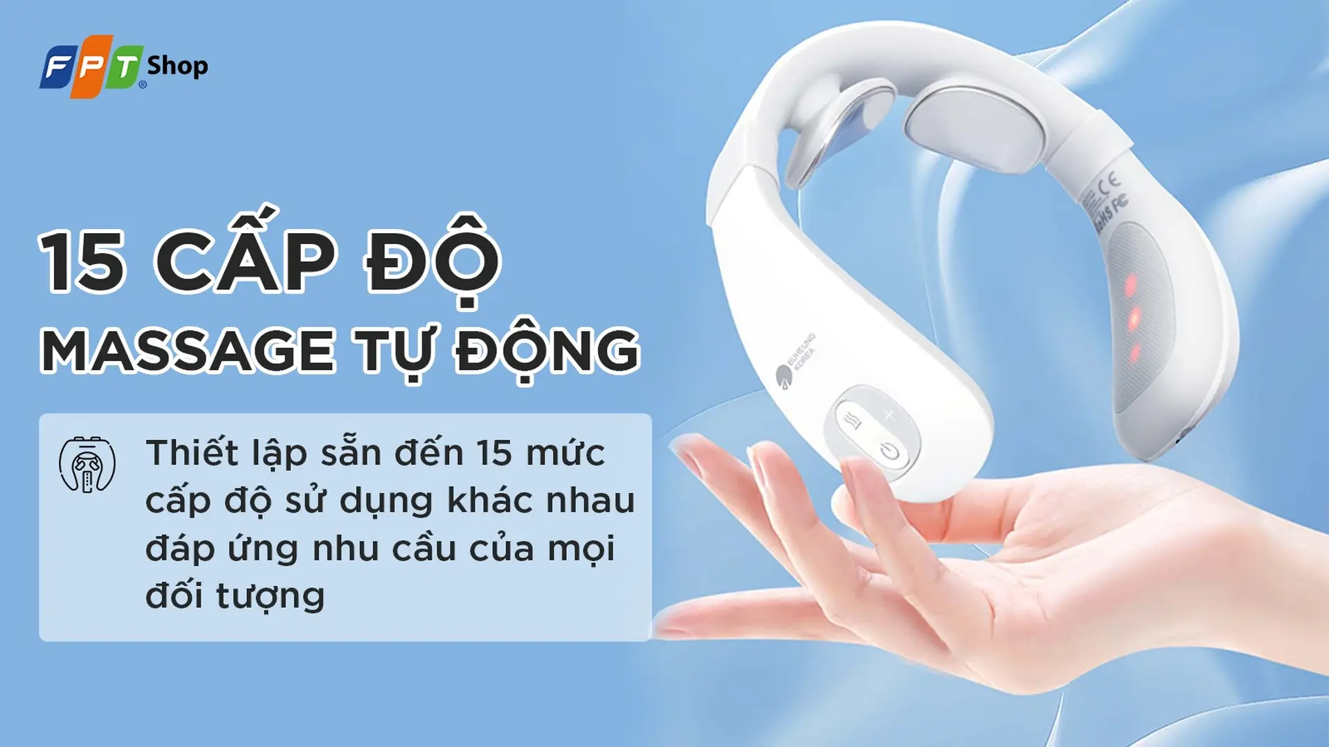 Máy Massage cổ Buheung MK-331 chính hãng, giá rẻ