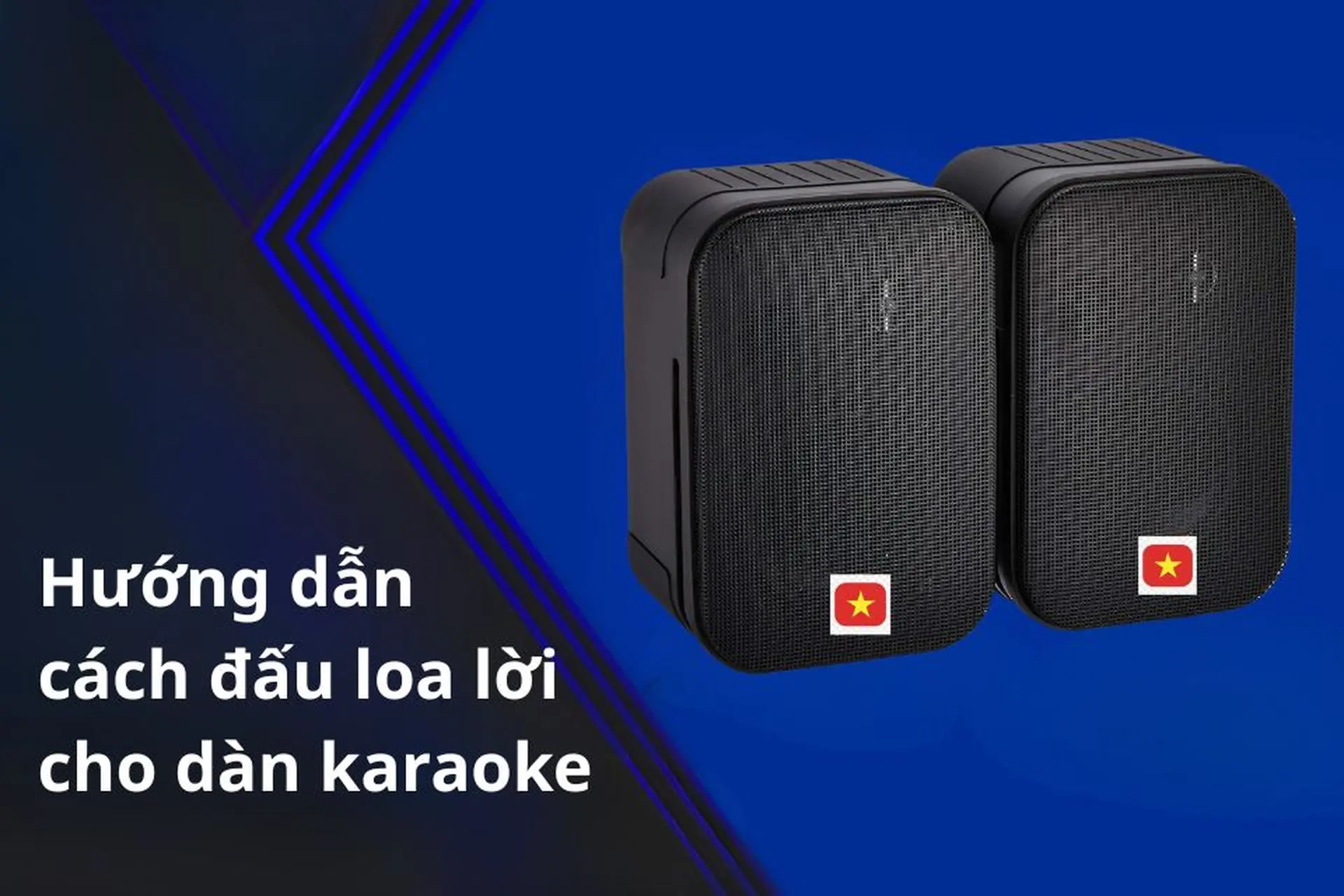 Hướng dẫn chi tiết cách đấu loa lời cho dàn karaoke chuẩn kỹ thuật