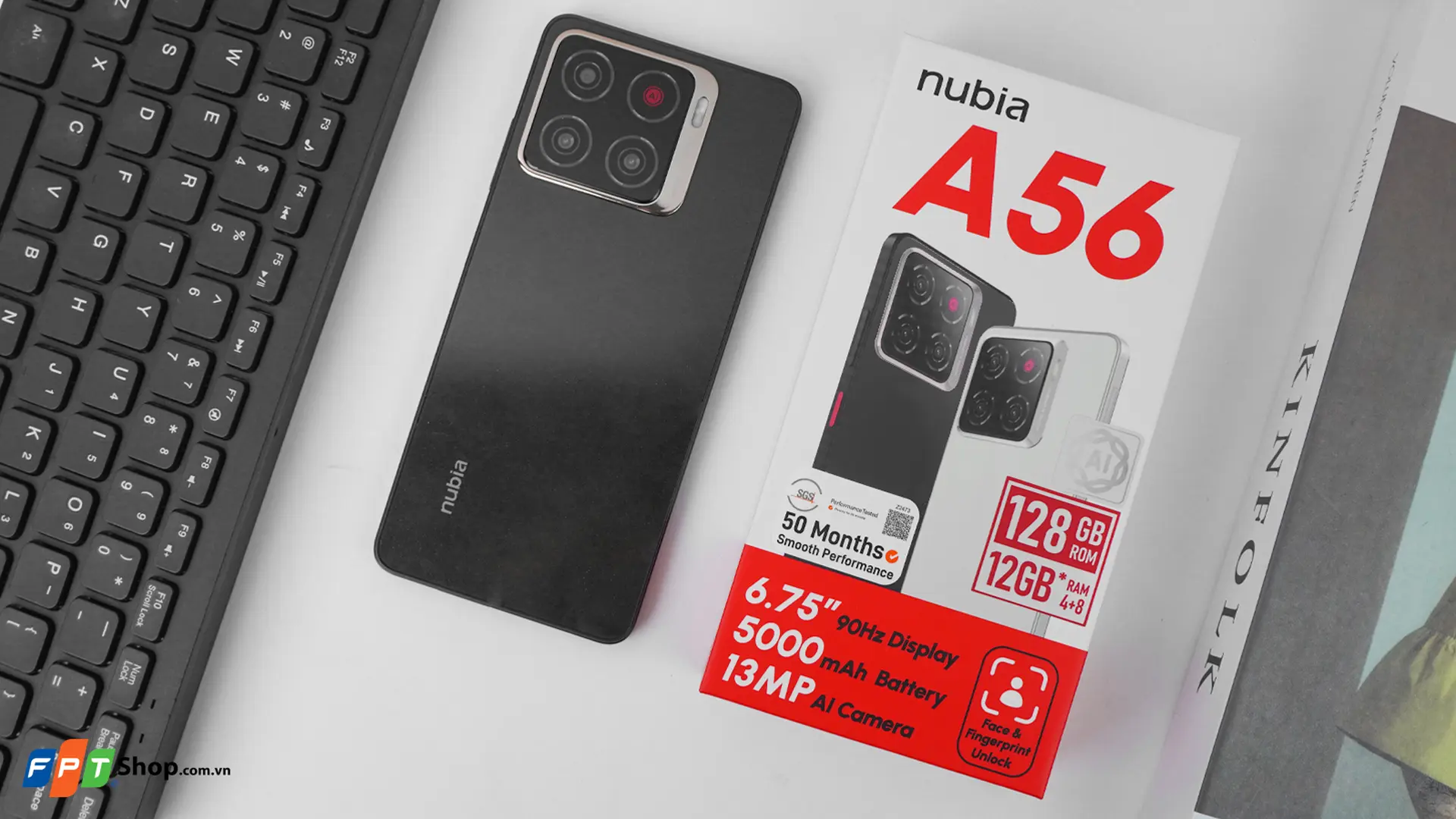 Nubia A56 4GB chính hãng, giá rẻ