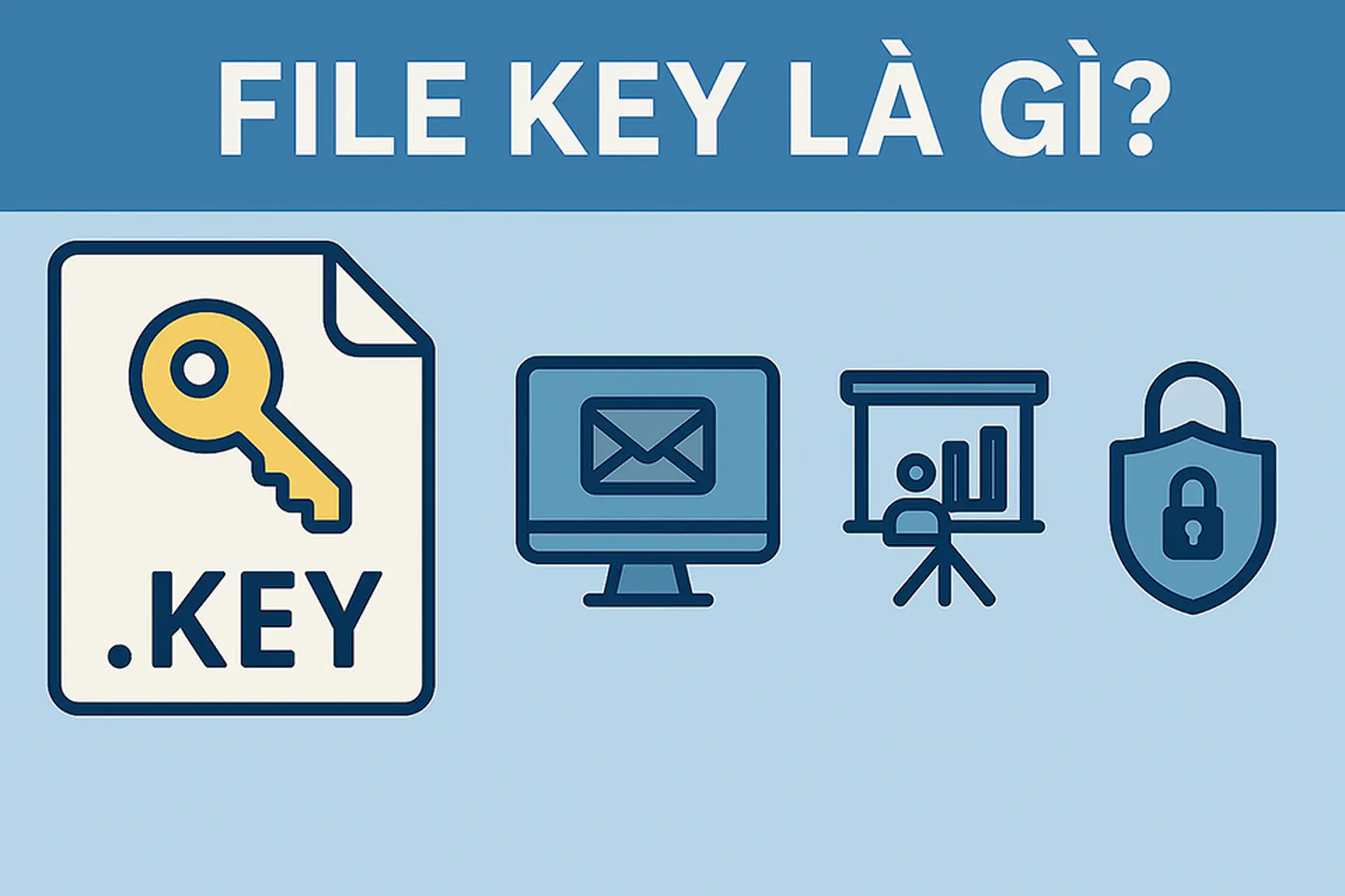 File KEY là gì? Tìm hiểu chi tiết về các loại file .KEY phổ biến nhất hiện nay