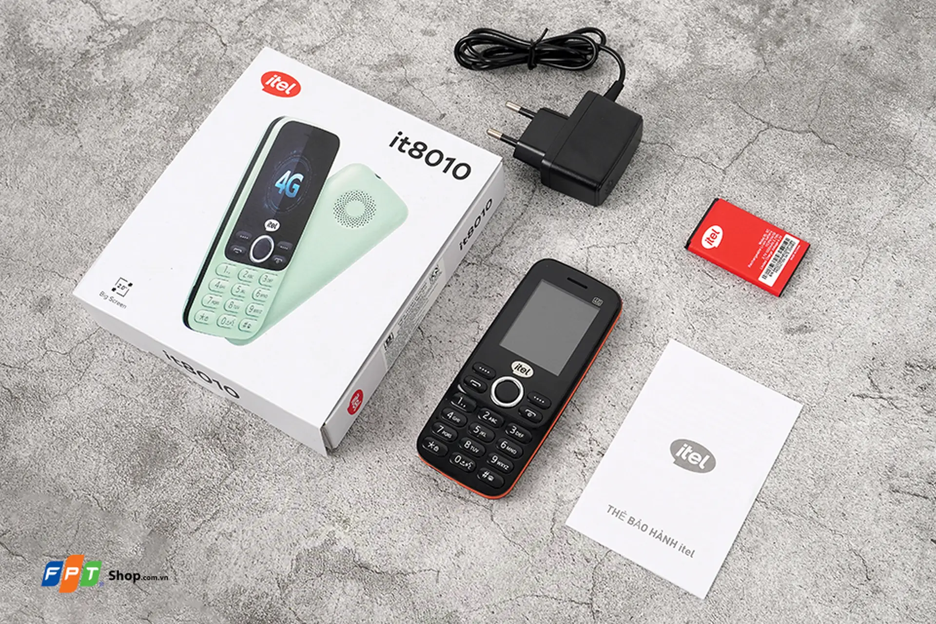 Điện thoại Itel IT8010 4G - Chính hãng, giá siêu rẻ