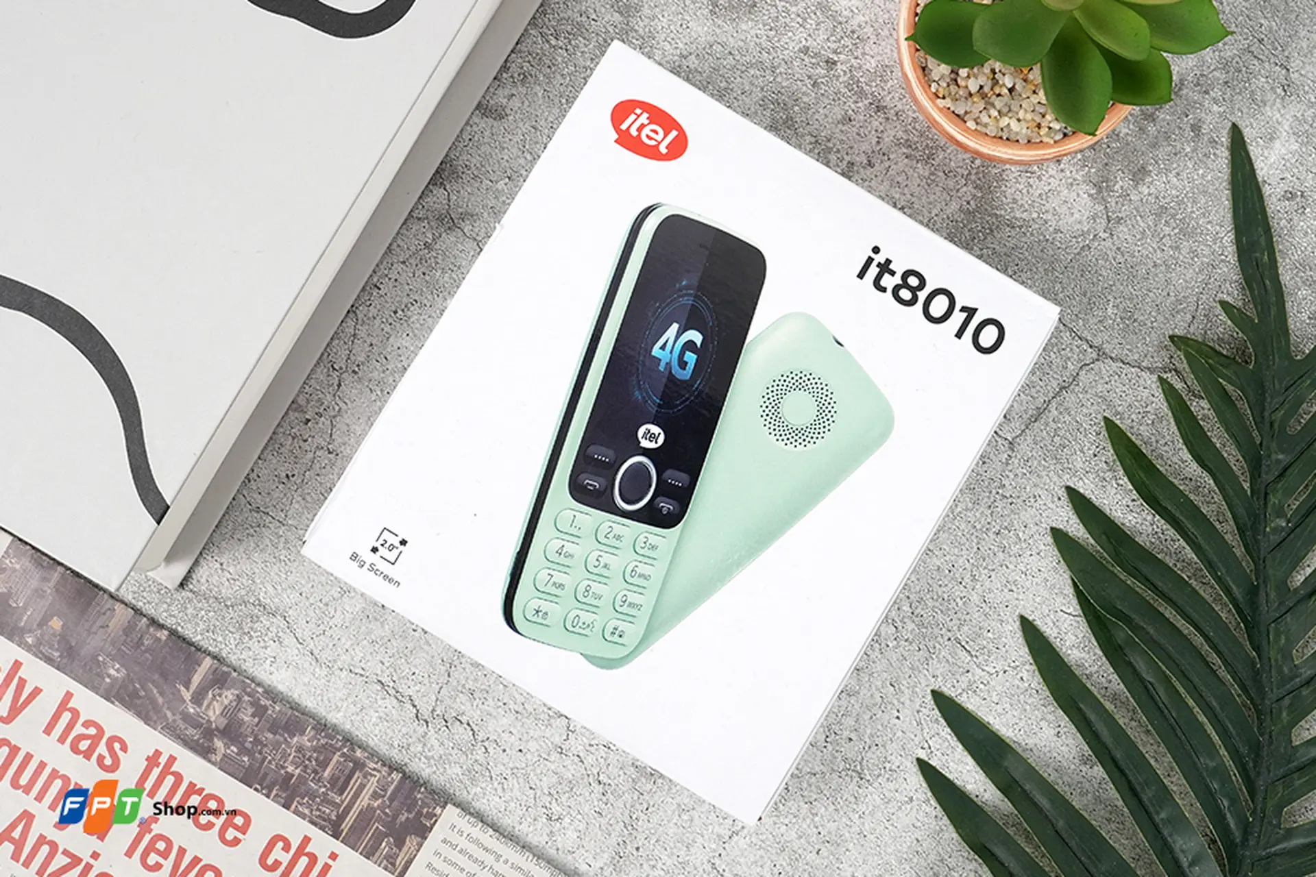 Điện thoại Itel IT8010 4G - Chính hãng, giá siêu rẻ