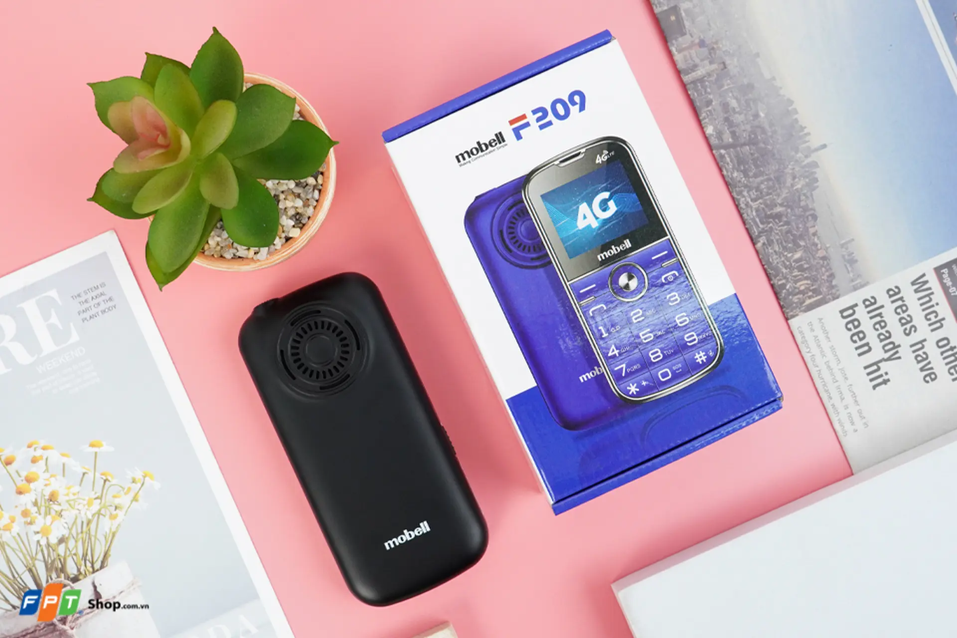 Điện thoại Mobell F209 4G chính hãng, giá rẻ