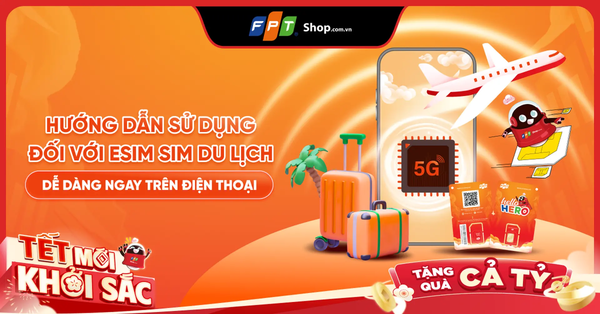 Hướng dẫn sử dụng đối với eSIM Du Lịch