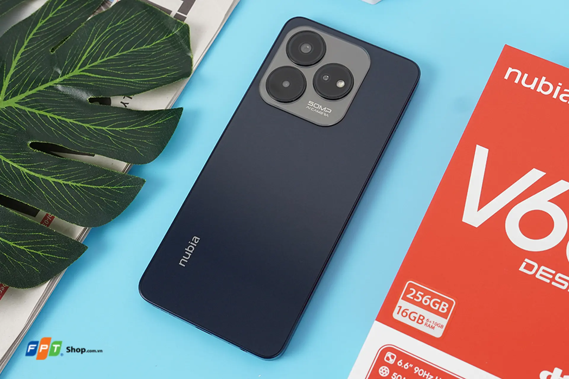 ZTE Nubia V60 Design 6GB 256GB chính hãng, giá rẻ