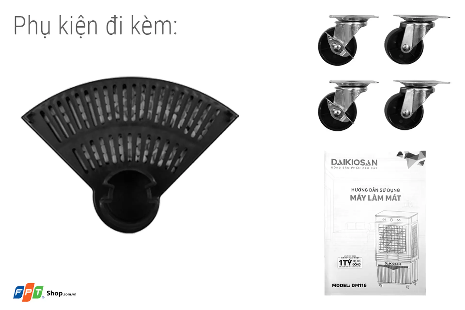 Quạt điều hòa Daikiosan DM116 | Chính hãng, giá tốt nhất