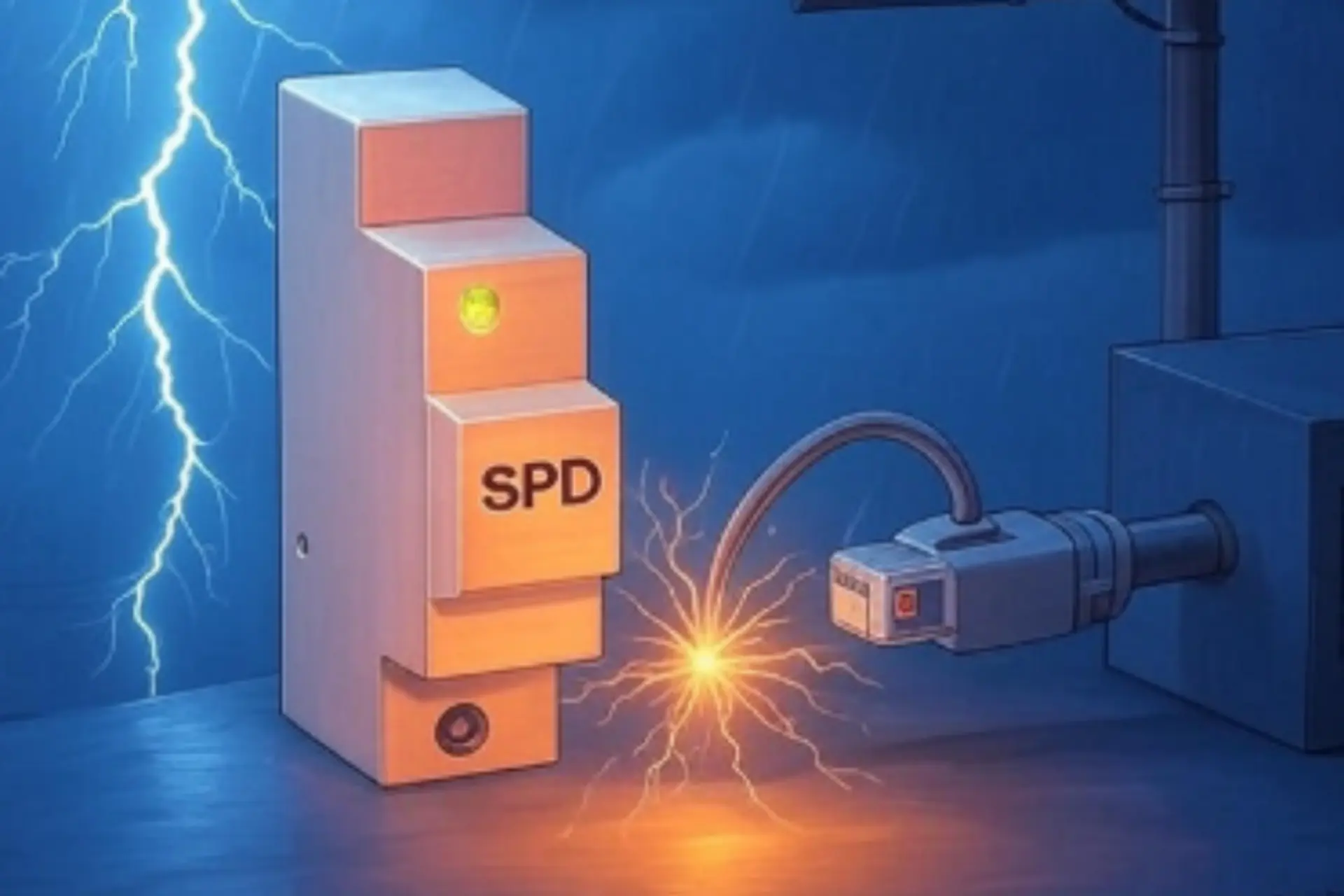 SPD là gì? Tìm hiểu vai trò của thiết bị chống sét lan truyền