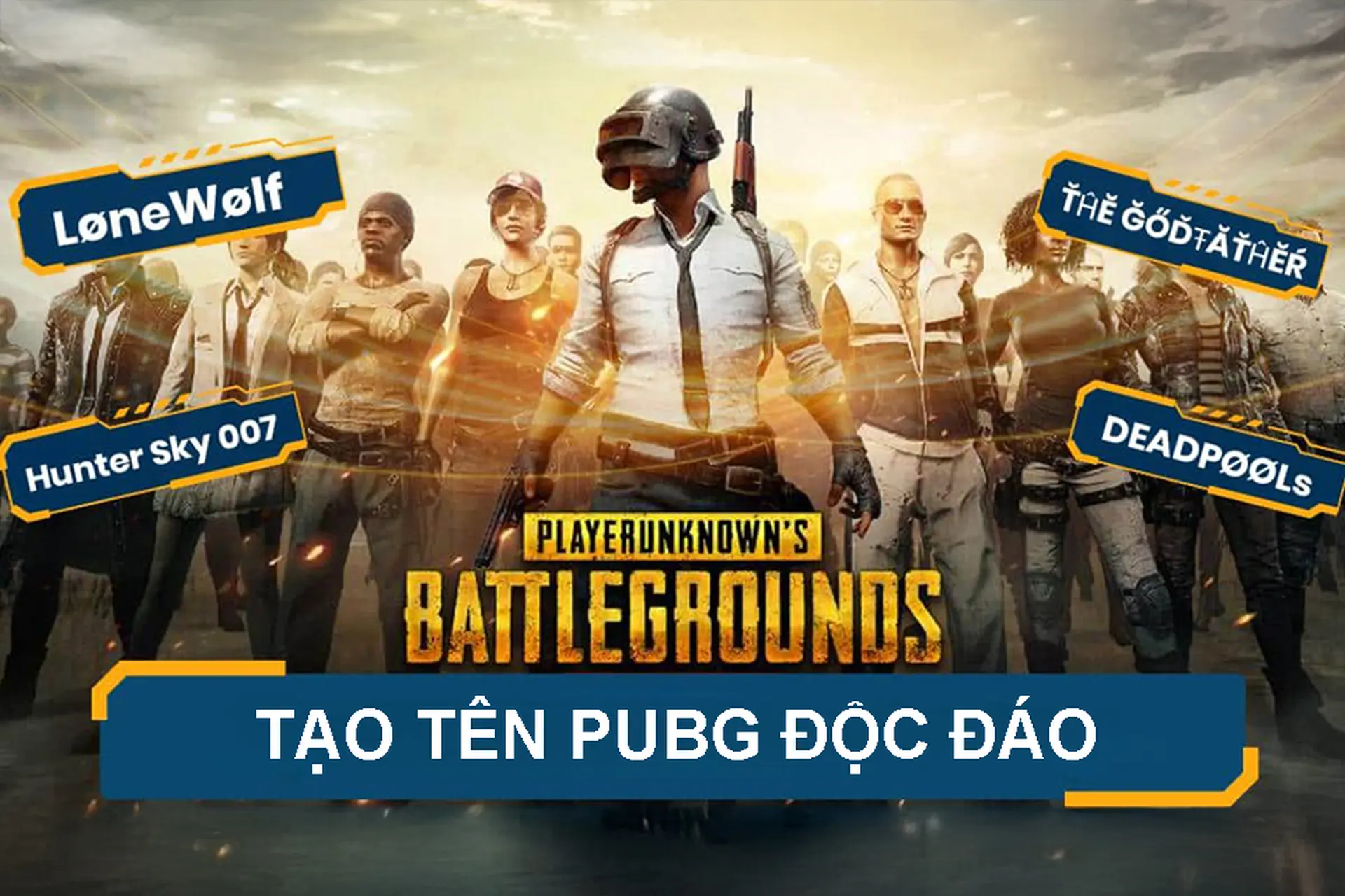 Hướng dẫn chi tiết cách tạo tên PUBG bằng ký tự đặc biệt